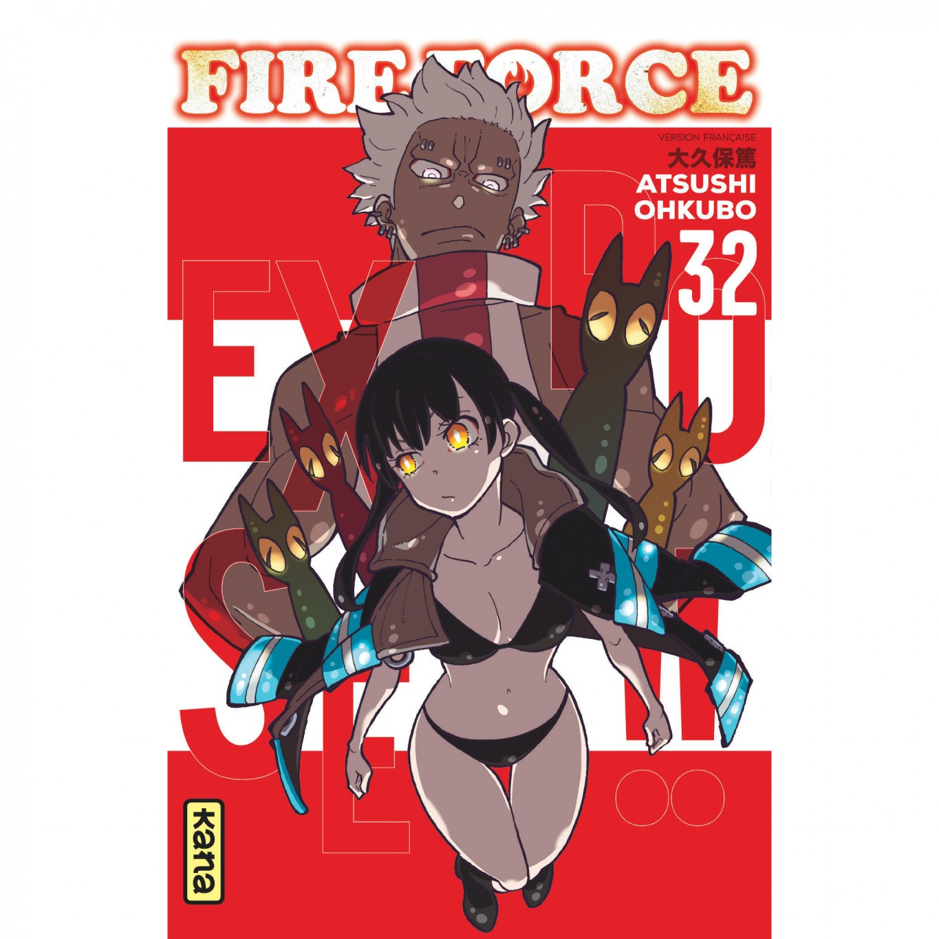 Fire Force – Tome 32: Livres Manga par Frédéric Malet, Atsushi Ohkubo chez Kana