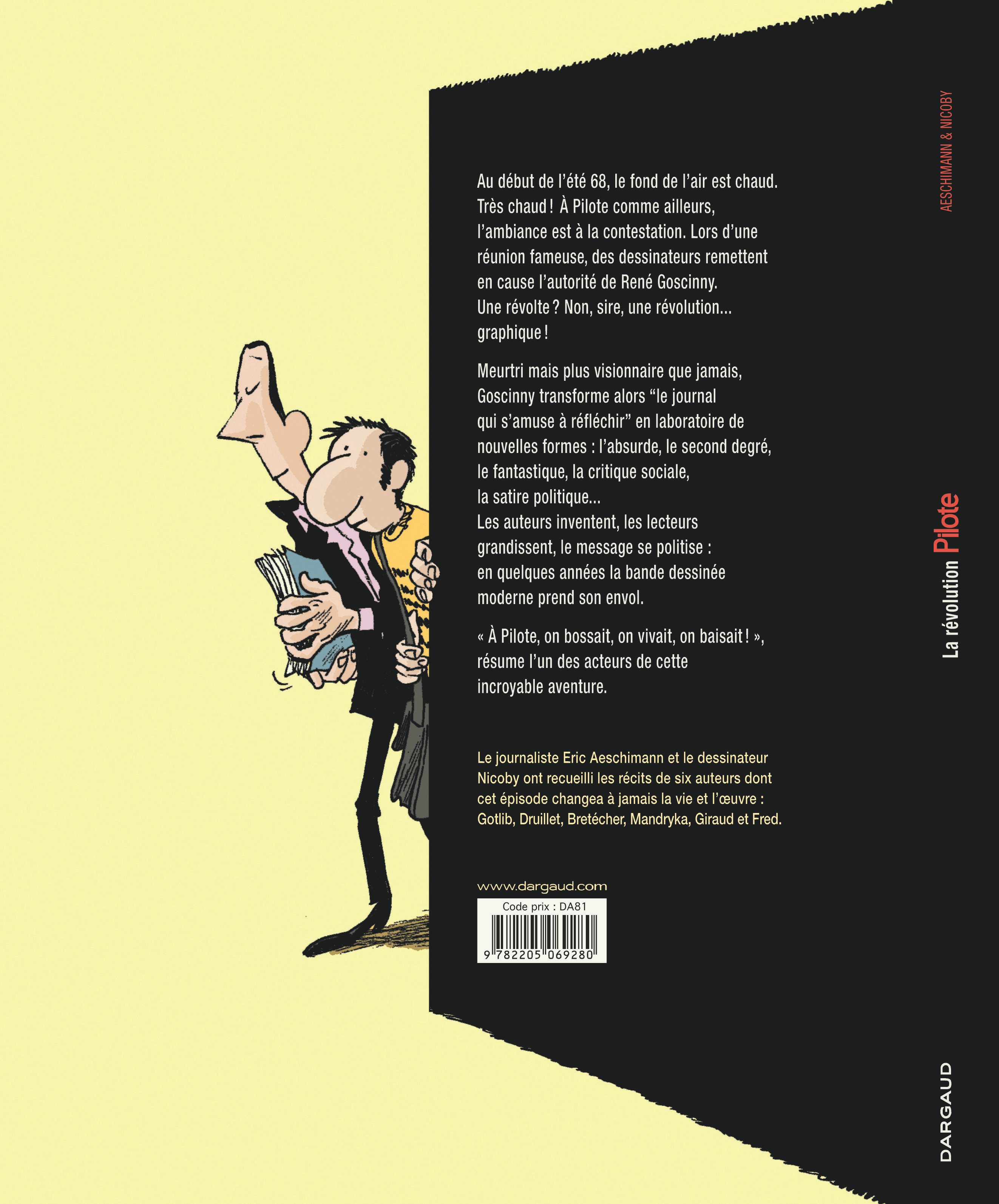 La Révolution Pilote: Livres BD par Eric Aeschimann, Nicoby chez Dargaud