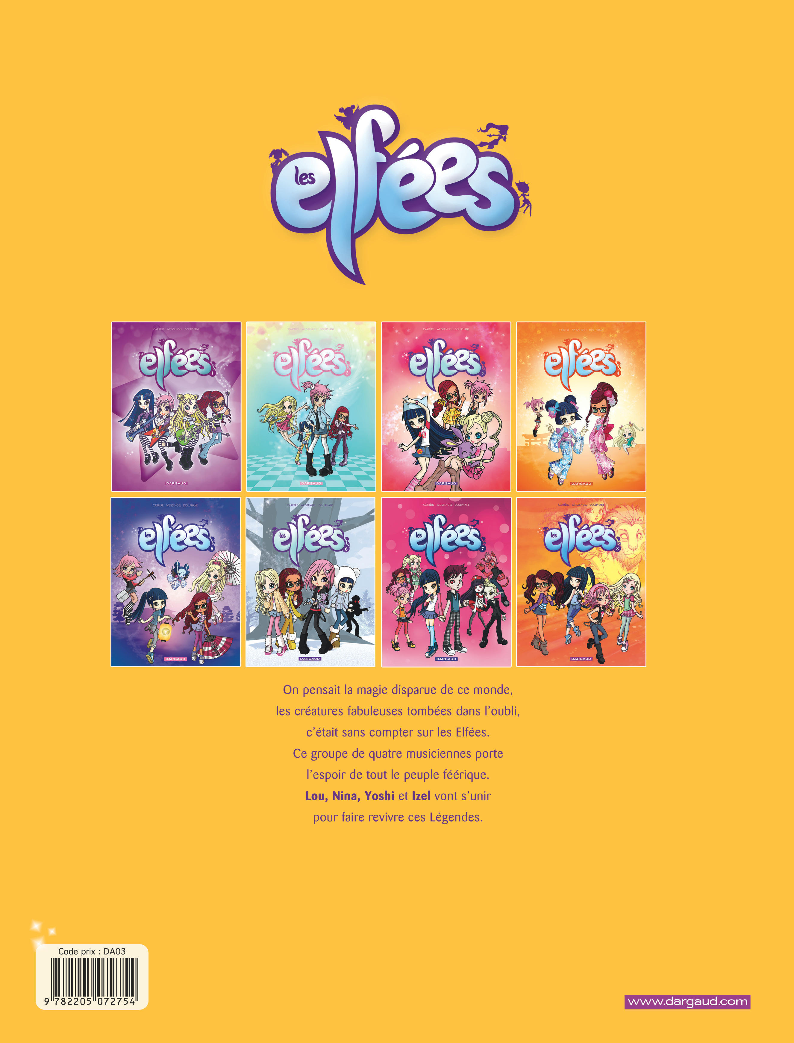 Les Elfées – Tome 8: Livres BD par Serge Carrère, Dollphane, Weissengel ...