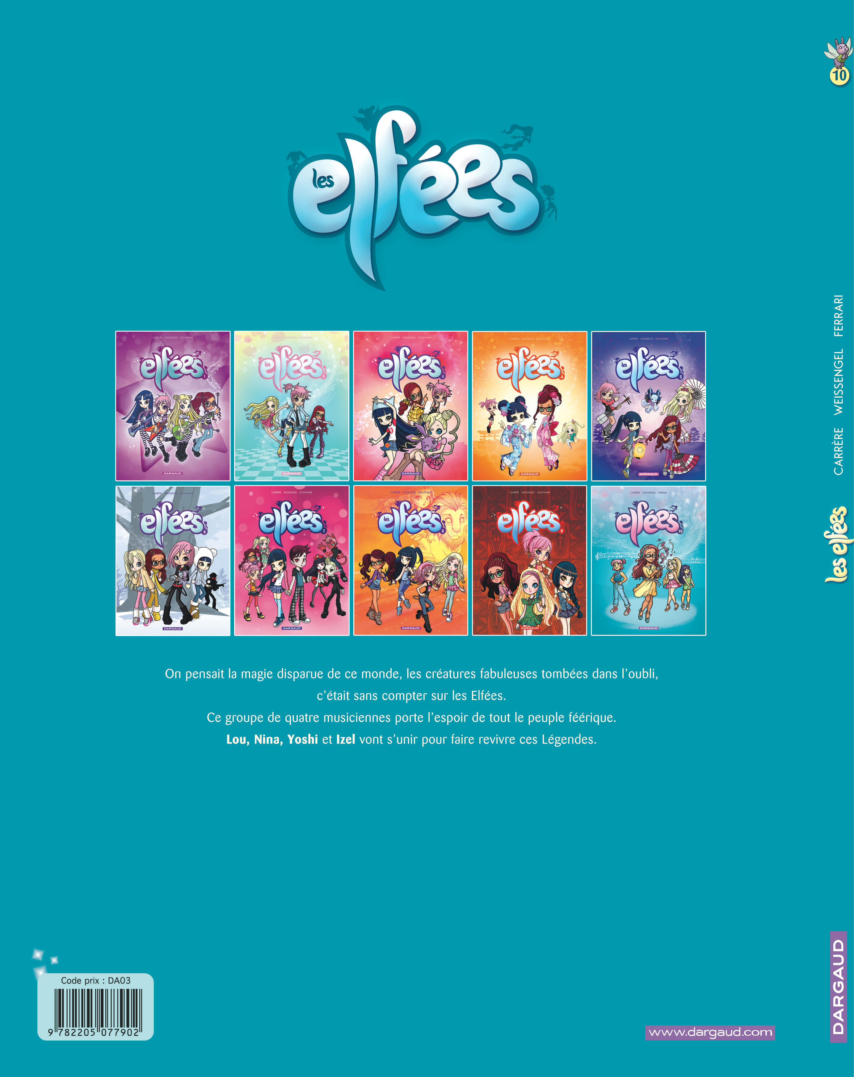 Les Elfées – Tome 10: Livres BD par Serge Carrère, Elisa Ferrari ...
