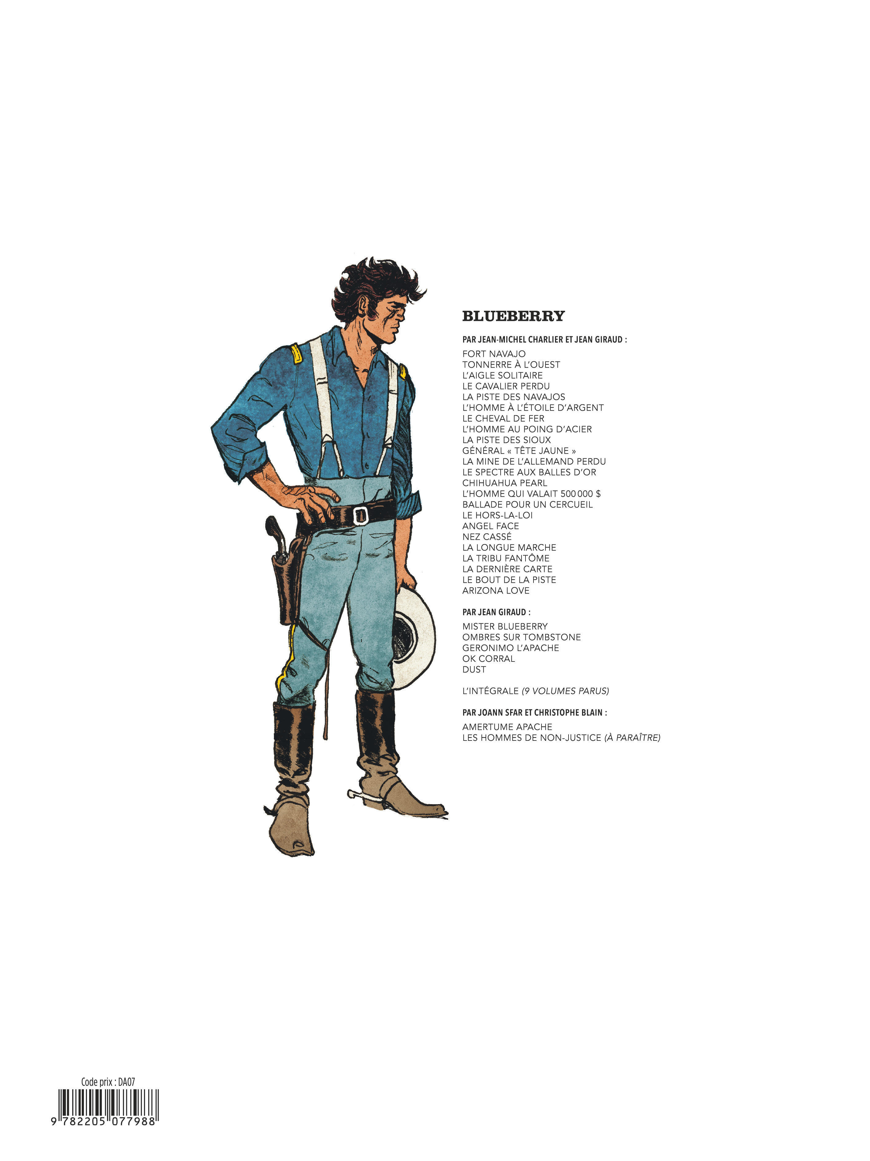 Une aventure du Lieutenant Blueberry – Tome 1 – Amertume Apache: Livres ...