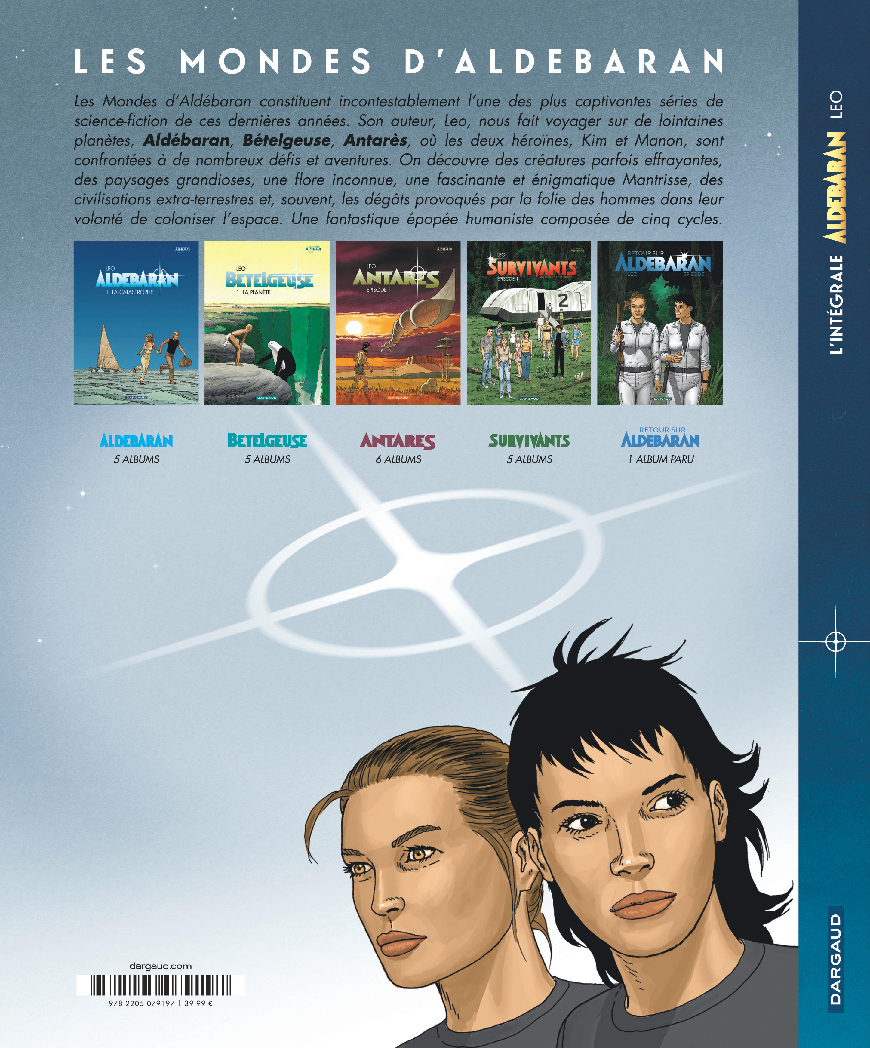 Aldebaran - Intégrale complète: Livres BD par Leo chez Dargaud