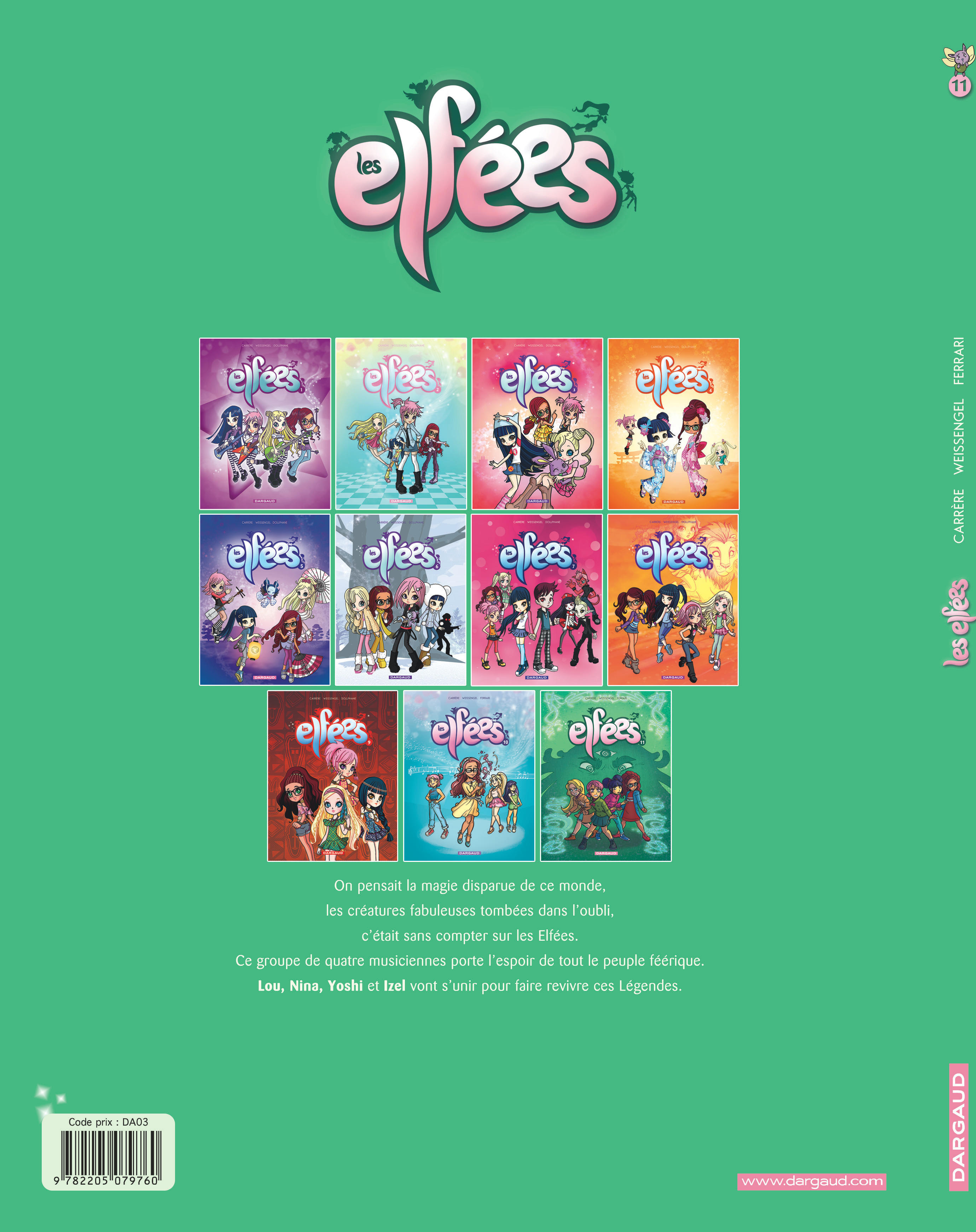 Les Elfées – Tome 11: Livres BD par Weissengel, Elisa Ferrari, Serge ...