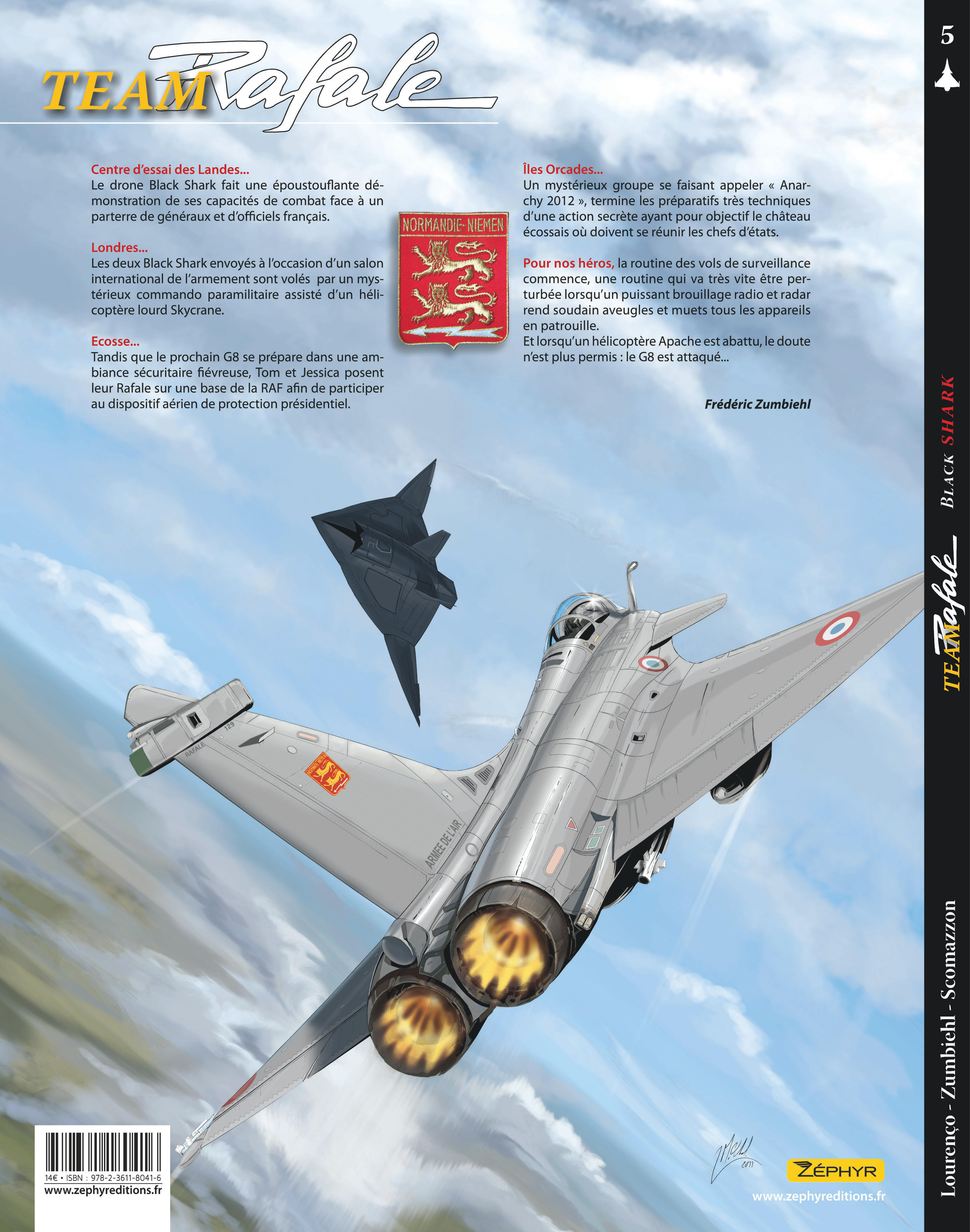 Team Rafale – Tome 5 – Black Shark: Livres BD par Michel Lourenco ...