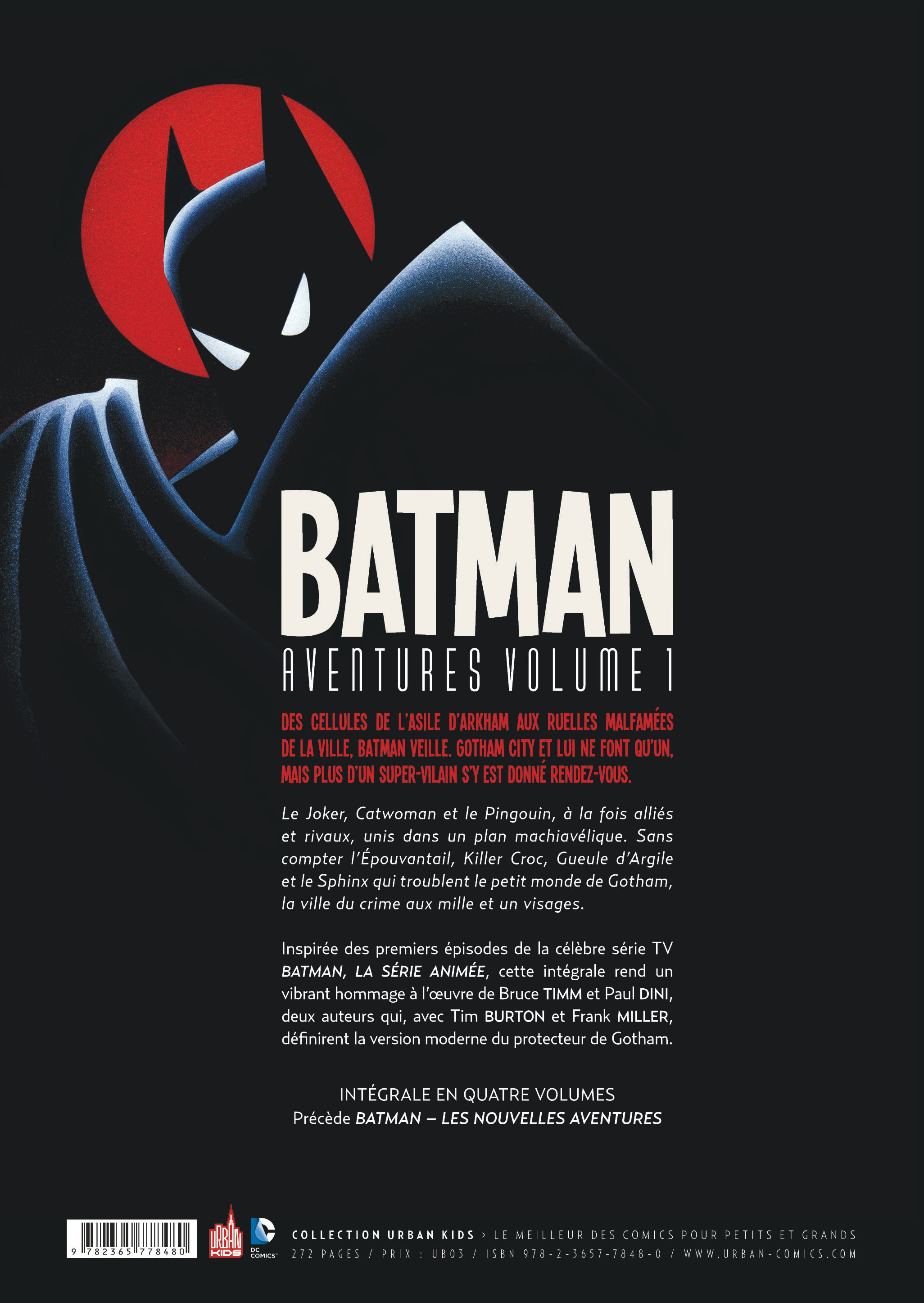 BATMAN AVENTURES – Tome 1: Livres Comics par Kelley PUCKETT, Mike ...