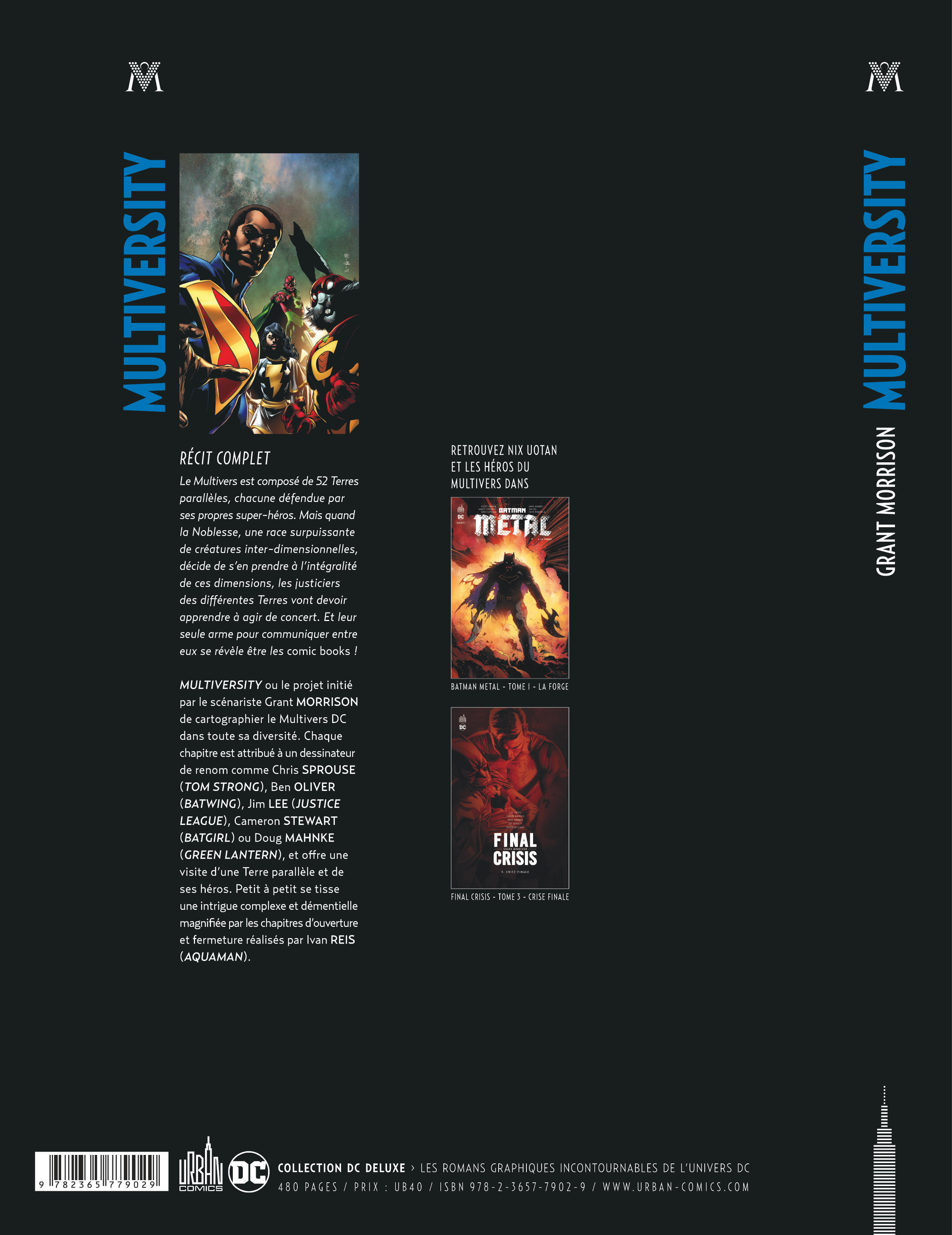 MULTIVERSITY: Livres Comics par Chris SPROUSE, Frank Quitely, Grant ...