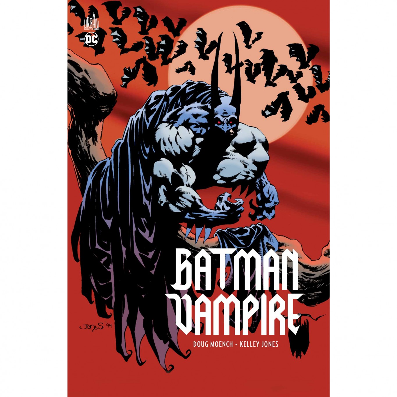 BATMAN VAMPIRE: Livres Comics par Kelley JONES, Doug MOENCH chez Urban ...
