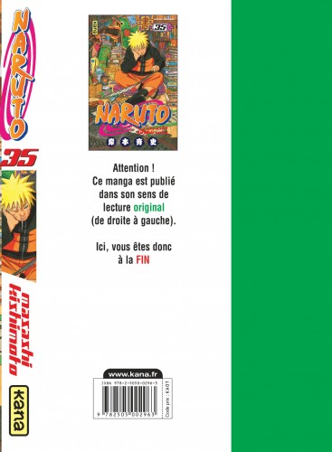 Naruto – Tome 35: Livres Manga par Masashi Kishimoto, Sébastien Bigini ...