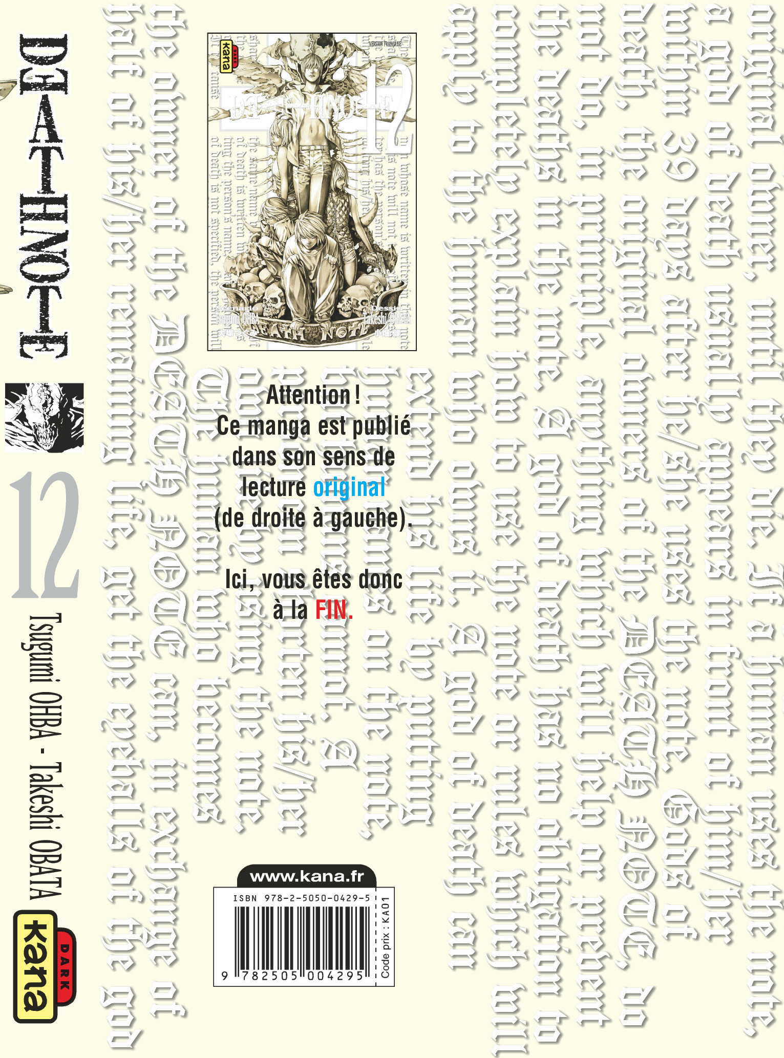 Death Note – Tome 12: Livres Manga par Shinya Seto, Tsugumi Ohba ...