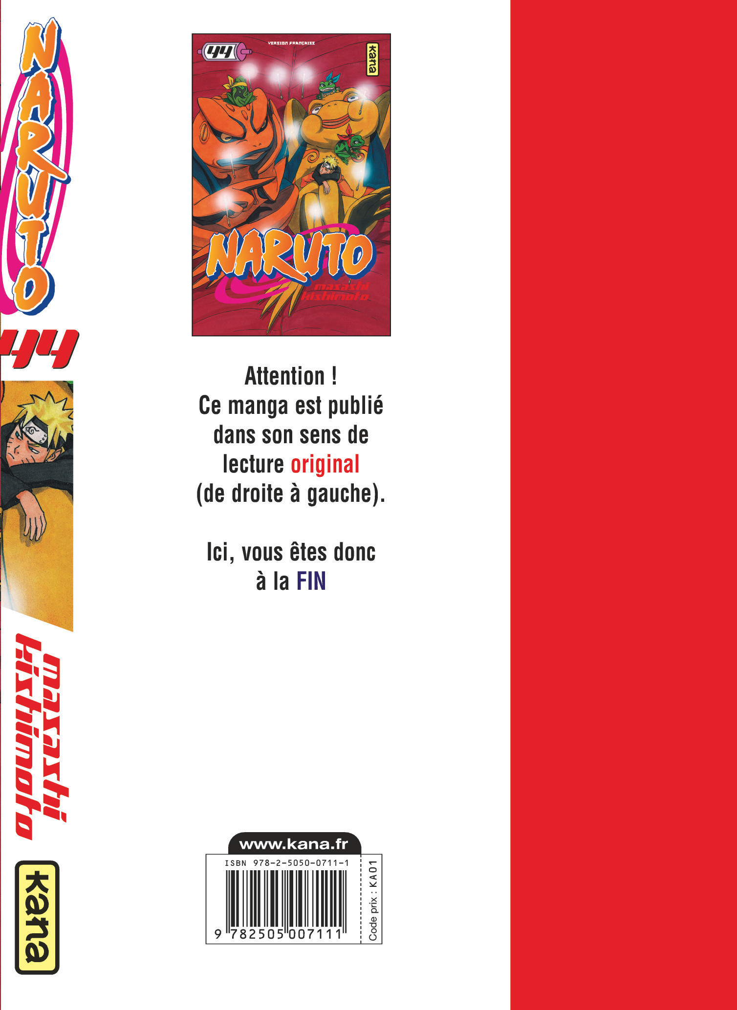 Naruto – Tome 44: Livres Manga par Masashi Kishimoto, Sébastien Bigini ...