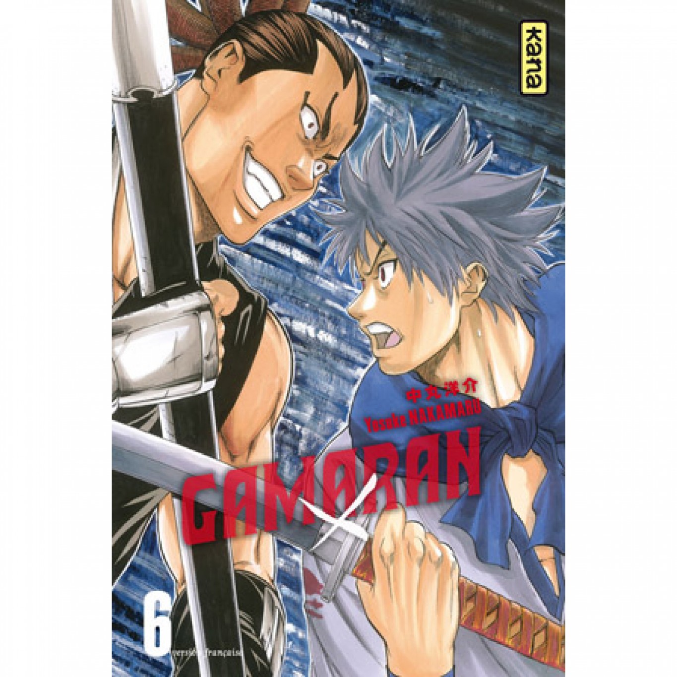 Gamaran – Tome 6: Livres Manga par Olivier Sart, Yosuke Nakamaru chez Kana