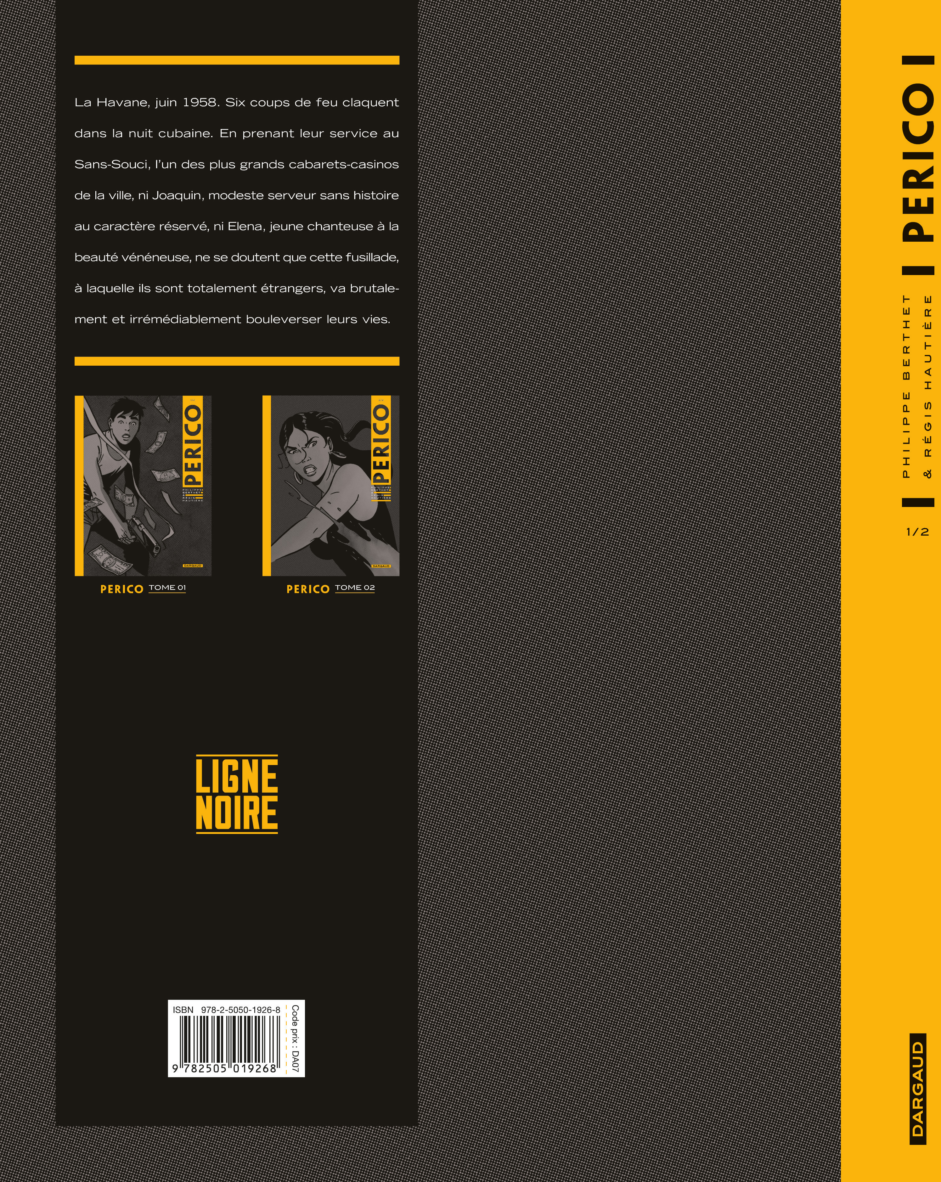 Perico – Tome 1: Livres BD par Régis Hautière, Dominique David ...