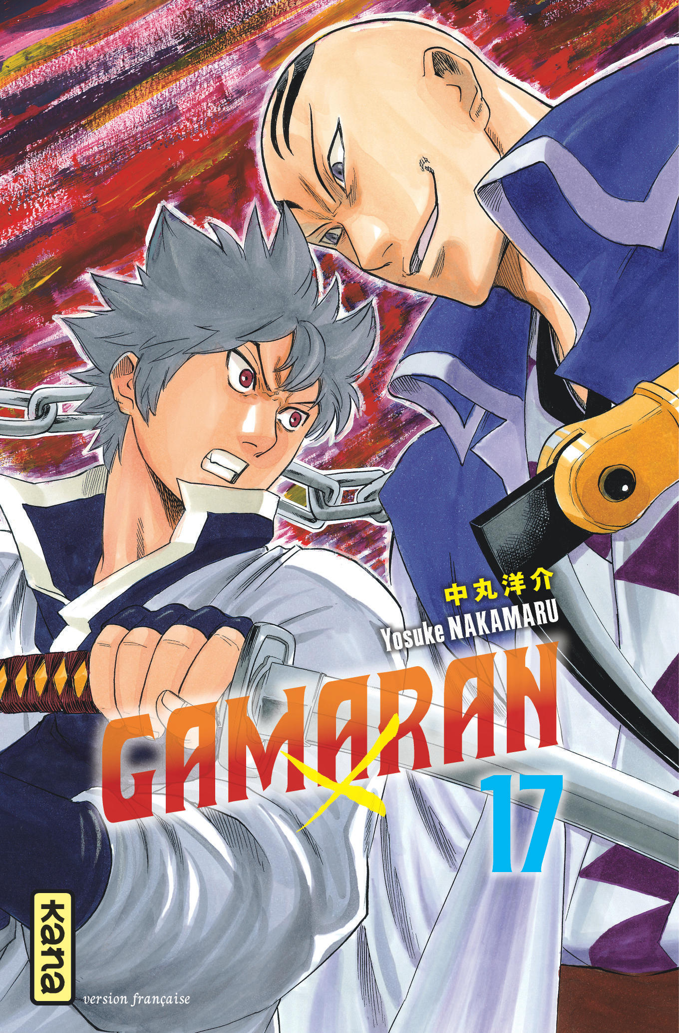 Gamaran – Tome 17: Livres Manga par Olivier Sart, Yosuke Nakamaru chez Kana