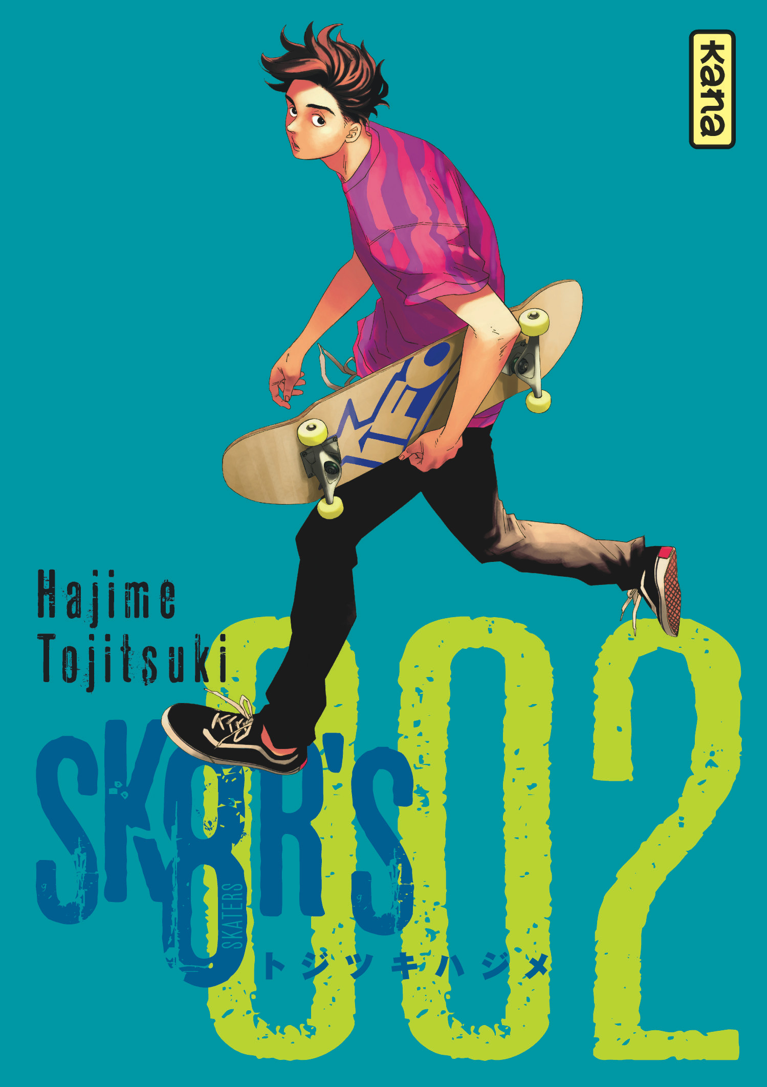 SK8R'S – Tome 2: Livres Manga par Hajime Tojitsuki, Jean-Benoît Silvestre chez Kana