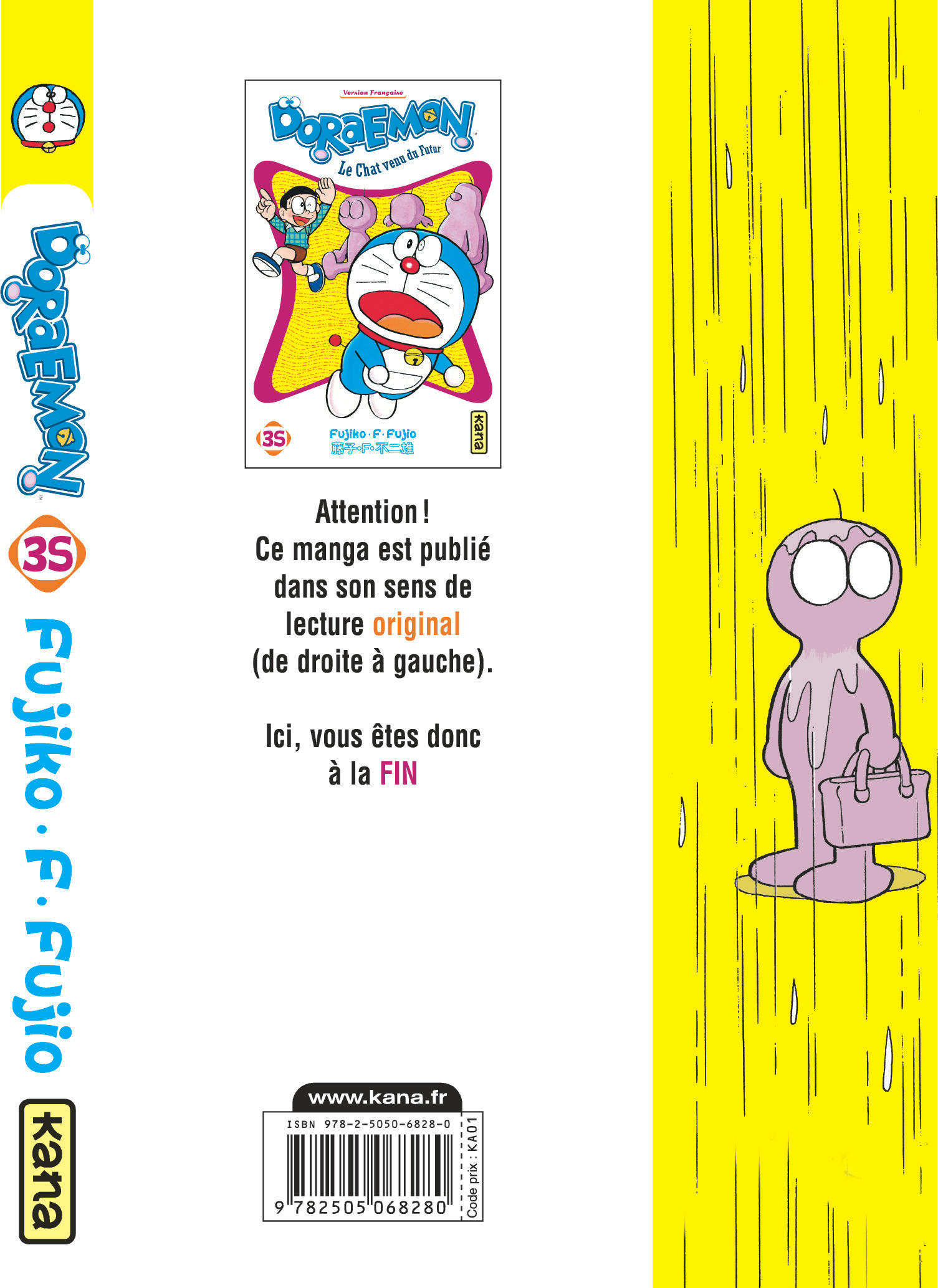 Doraemon – Tome 35: Livres Manga par Fujiko. F. Fujio, Misato Raillard ...