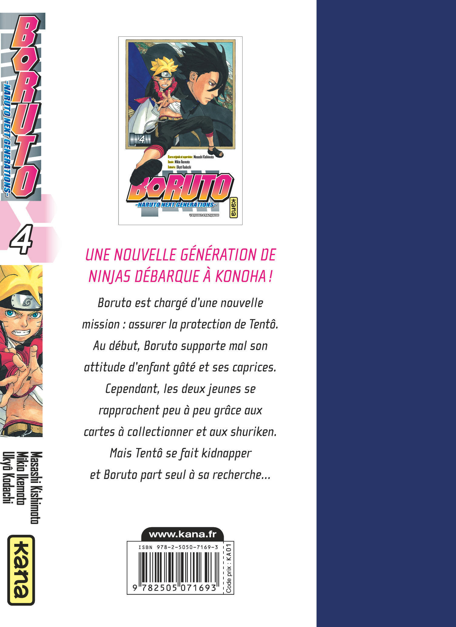 Boruto - Naruto next generations – Tome 4: Livres Manga par Masashi Kishimoto, Ukyo Kodachi ...