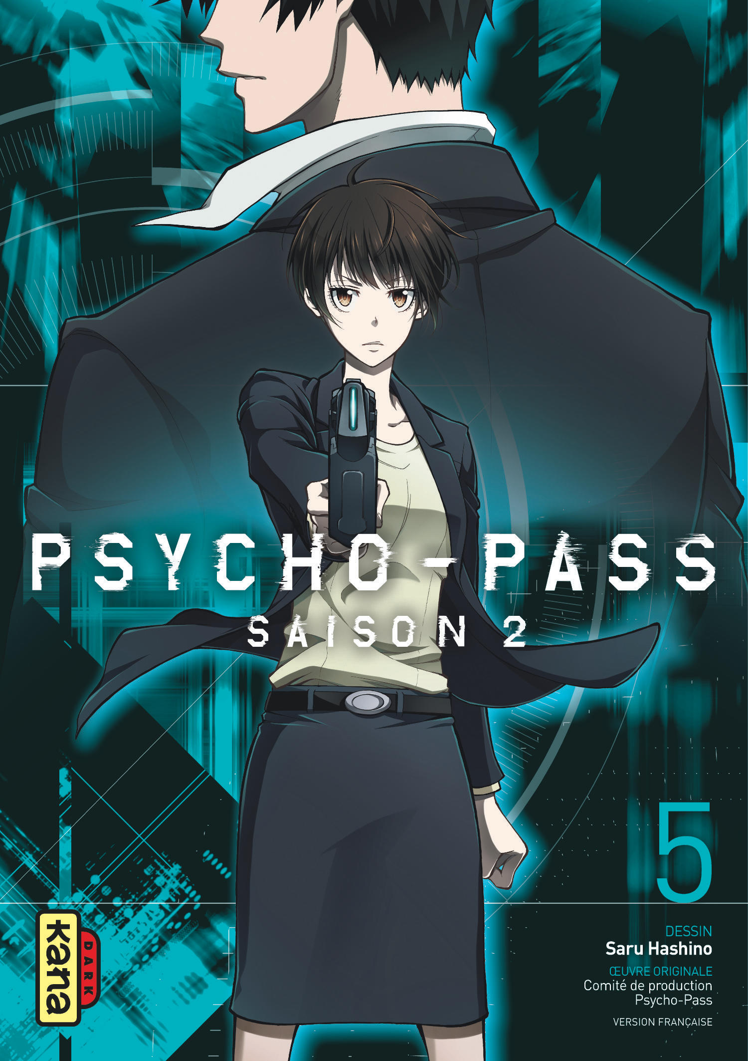 Psycho-Pass Saison 2 – Tome 5: Livres Manga par Yukio Reuter, Saru Hashino chez Kana
