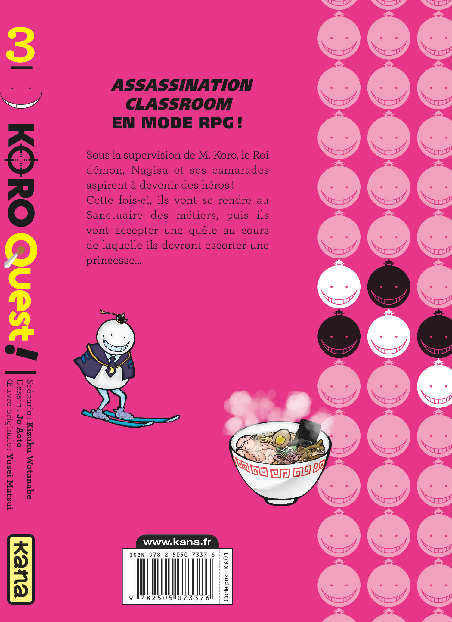 Koro Quest! – Tome 3: Livres Manga par Frédéric Malet, Kizuku Watanabe ...