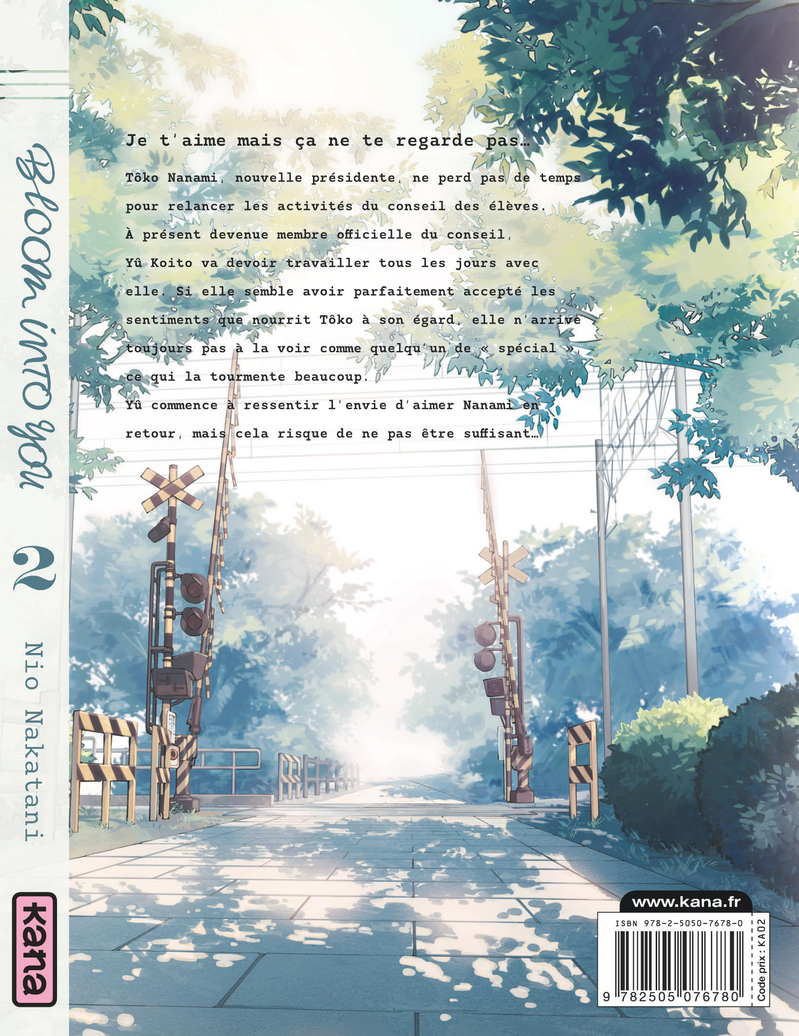Bloom into you – Tome 2: Livres Manga par Nio Nakatani, Aline Kukor chez Kana