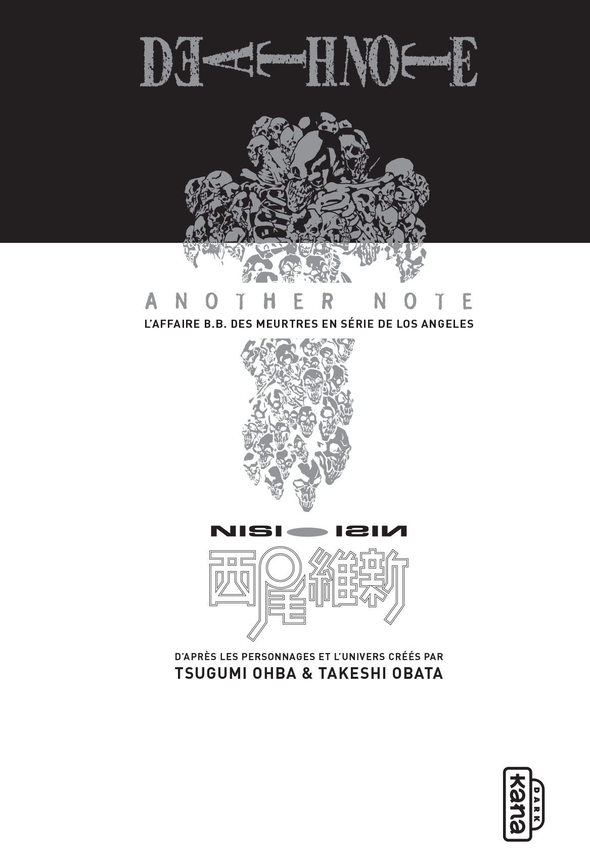 Death Note - romans – Tome 1 – Another Note: Livres Manga par Takeshi ...