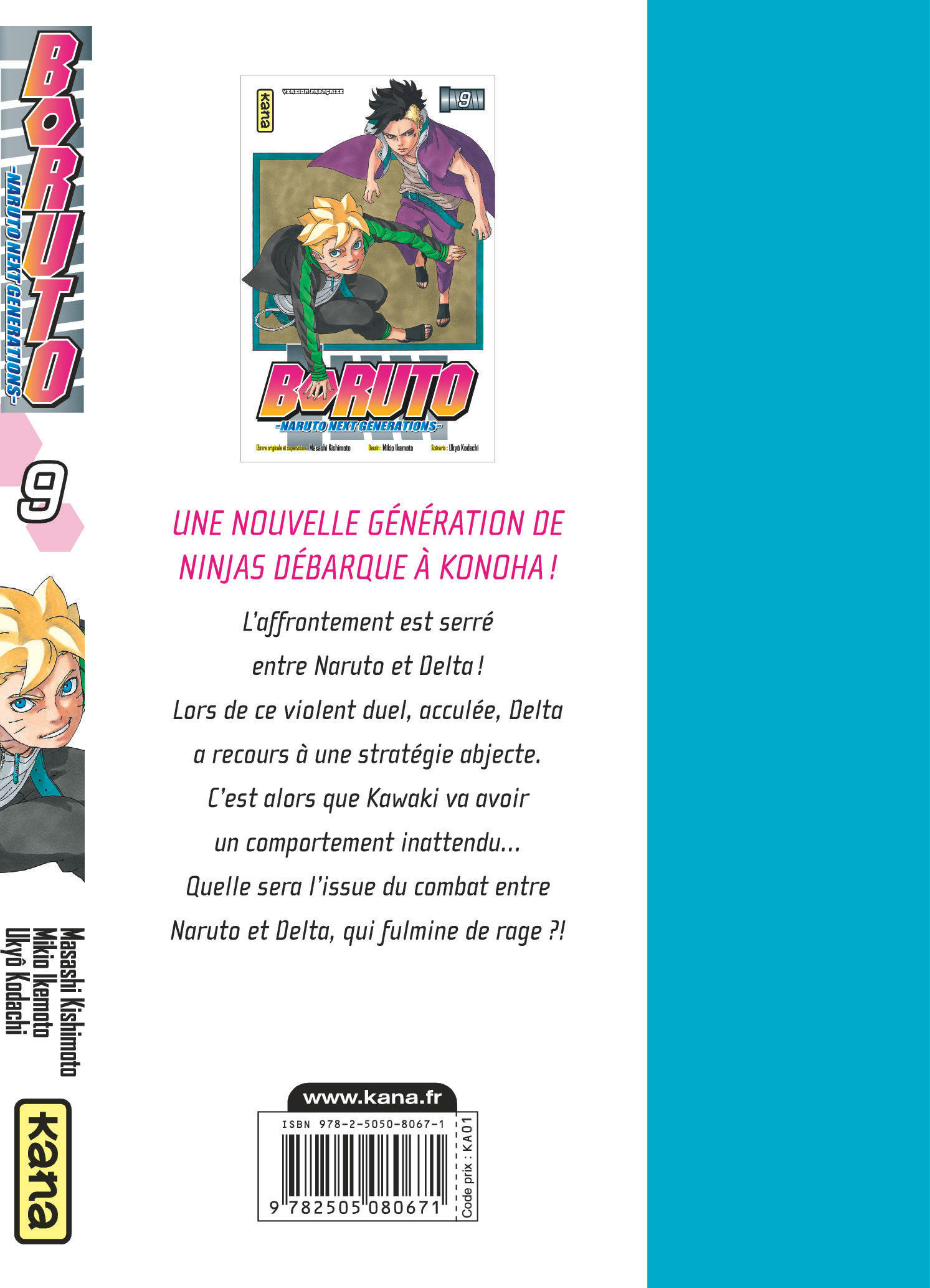 Boruto - Naruto next generations – Tome 9: Livres Manga par Masashi Kishimoto, Misato Raillard ...