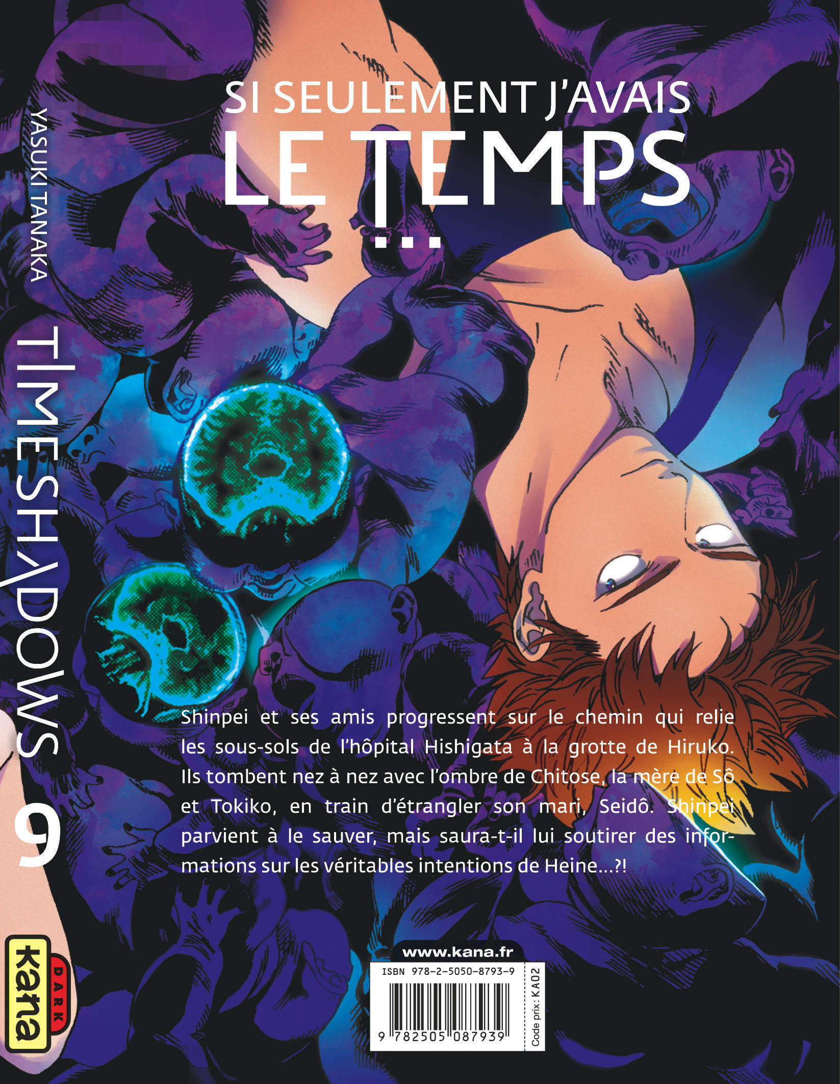 Time shadows – Tome 9: Livres Manga par Sophie Lucas, Yasuki Tanaka ...
