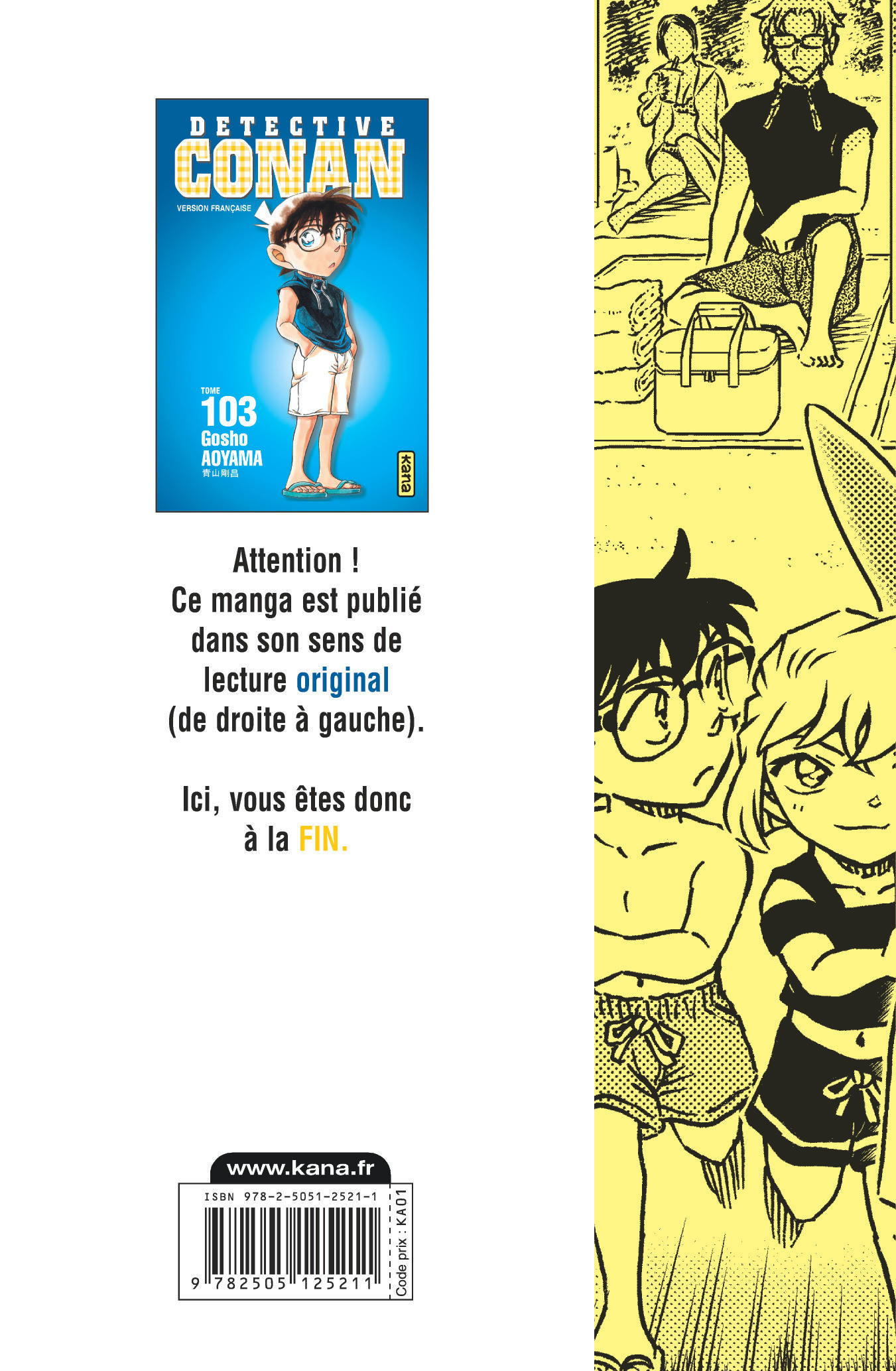Détective Conan – Tome 103: Livres Manga par Gosho Aoyama, Cyril ...