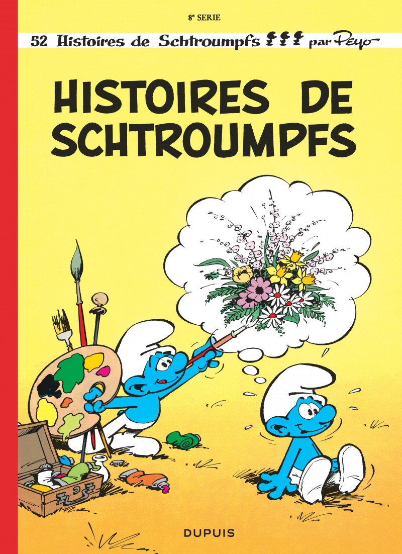 Histoires de Schtroumpfs, tome 8 de la série de bande dessinée Les ...