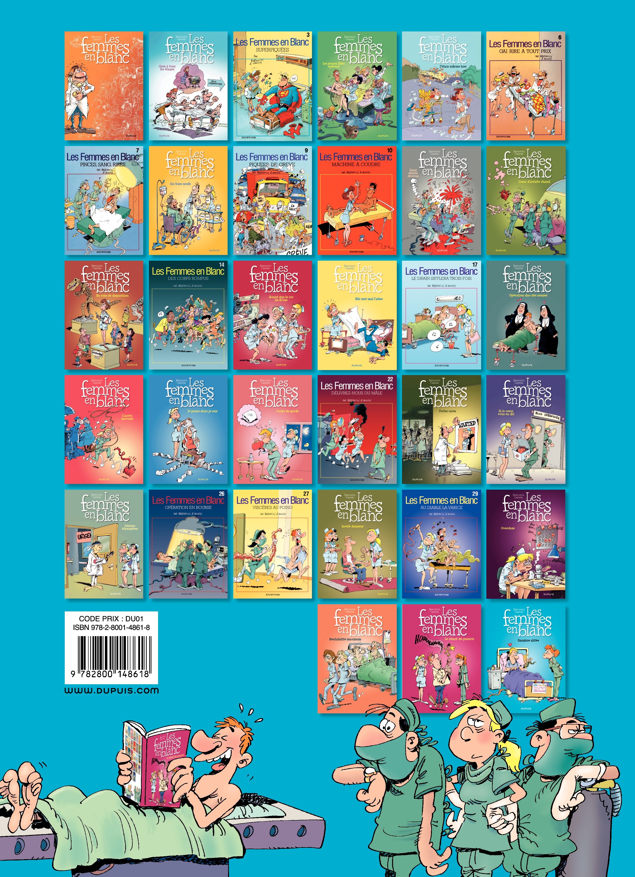 Les femmes en blanc – Tome 33 – Sangsue alitée: Livres BD par Leonardo ...