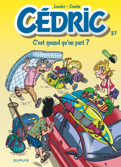 Cédric, la série de bande dessinée de Cauvin - Laudec - Éditions Dupuis