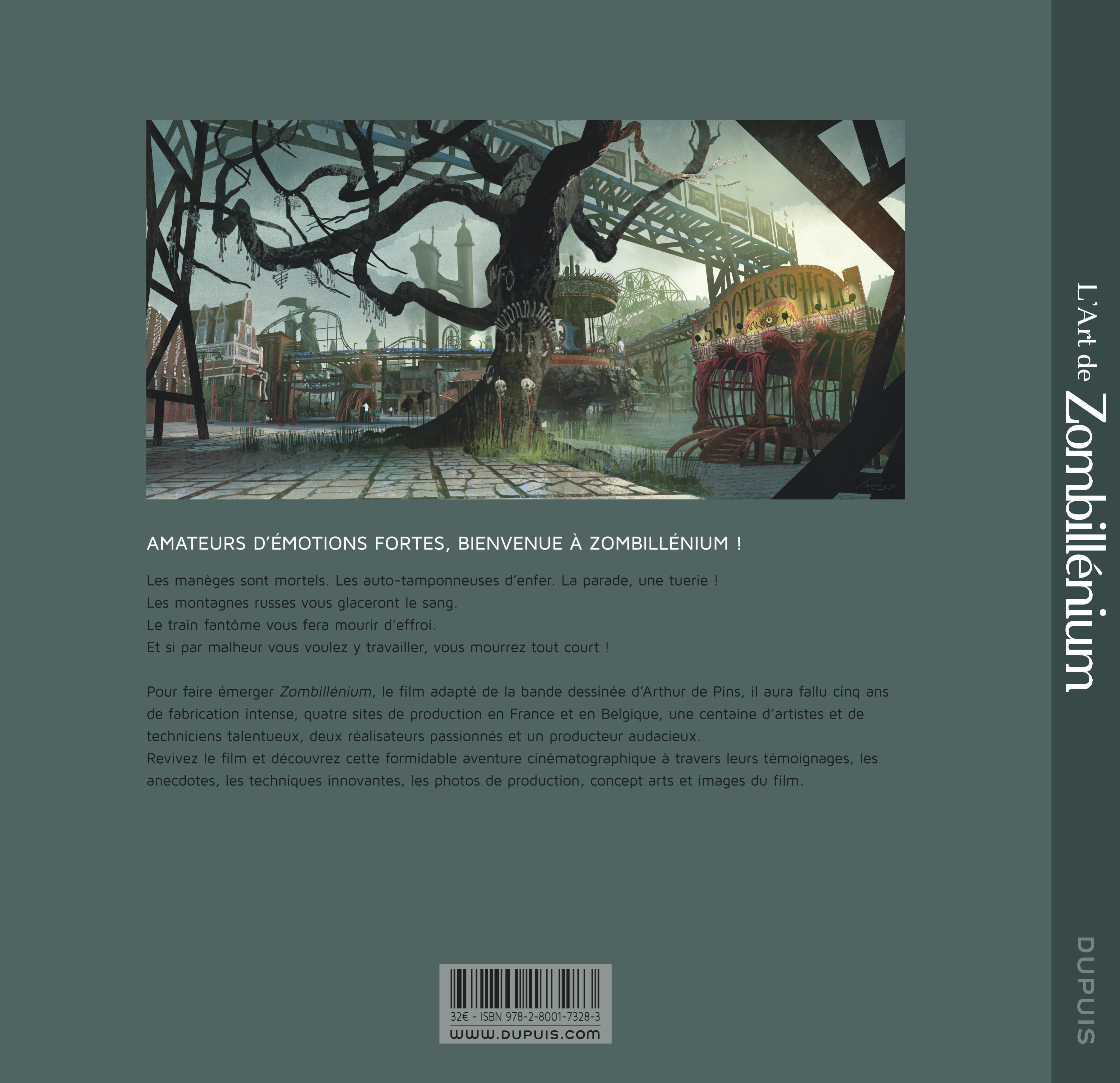 Zombillénium Artbook – Tome 1 – L'Art de Zombillénium: Livres BD par De ...