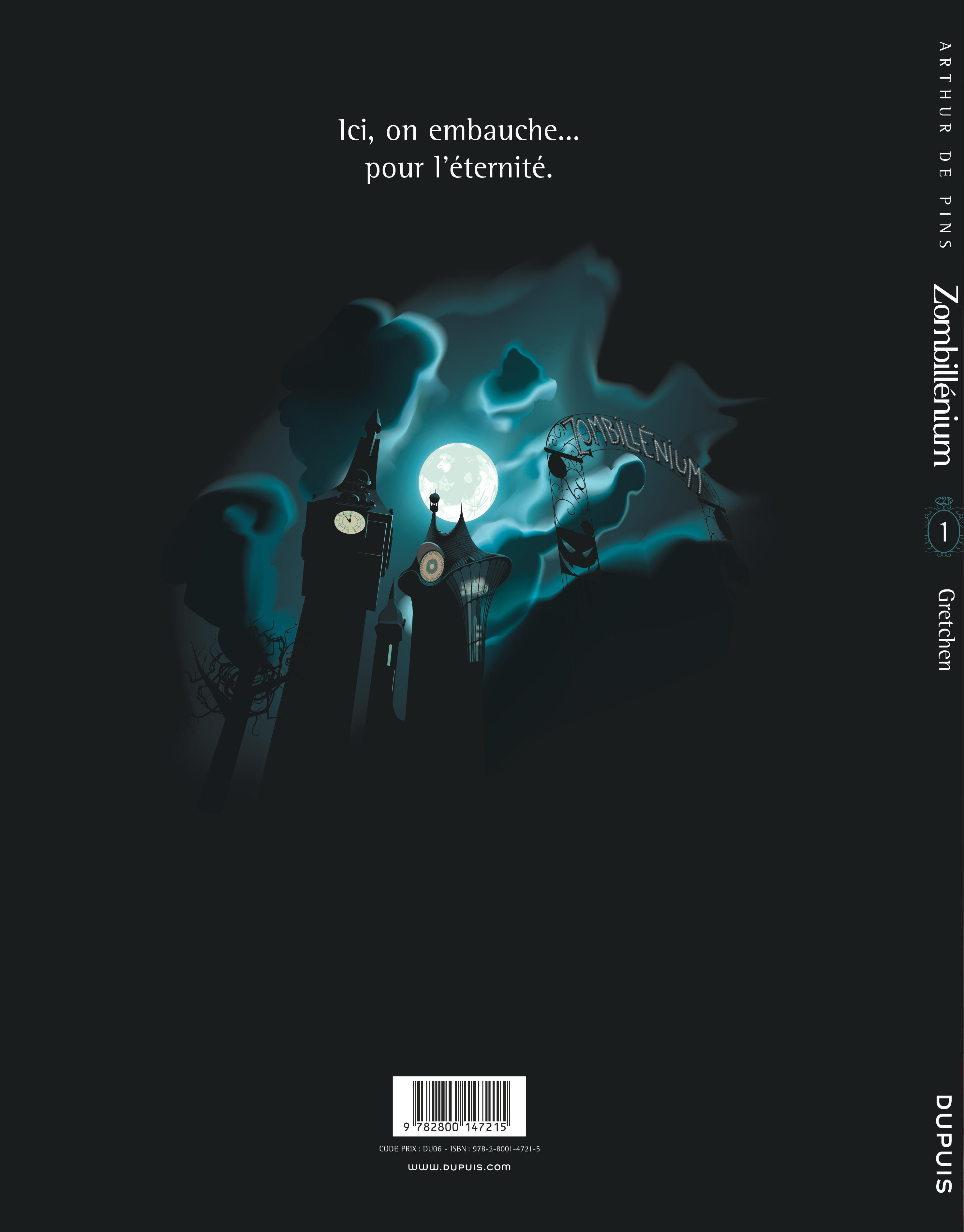 Zombillénium – Tome 1 – Gretchen: Livres BD par De Pins chez Dupuis