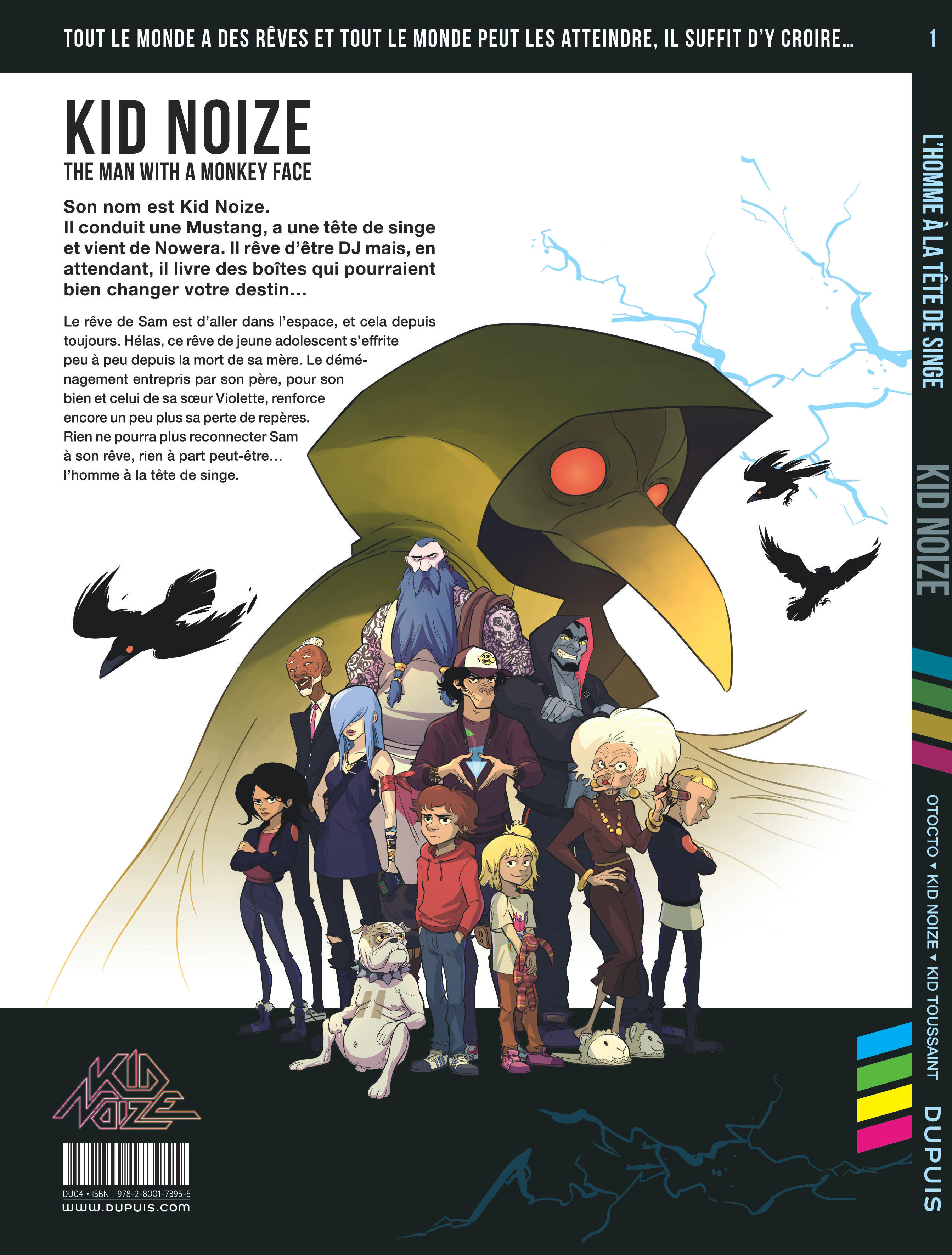 Kid Noize – Tome 1 – L'homme à la tête de singe: Livres BD par Kid ...