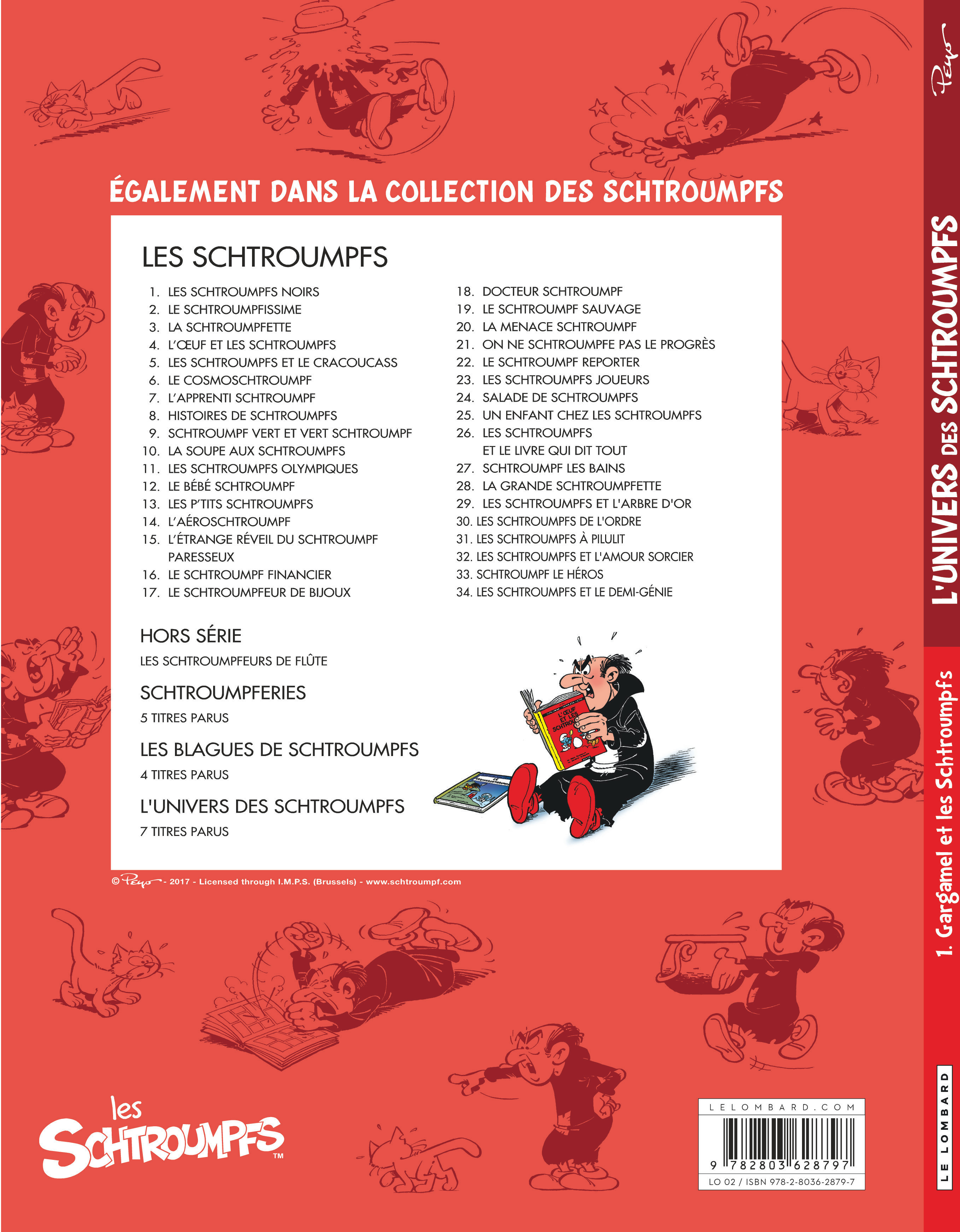 L'Univers des Schtroumpfs – Tome 1 – Gargamel et les Schtroumpfs ...
