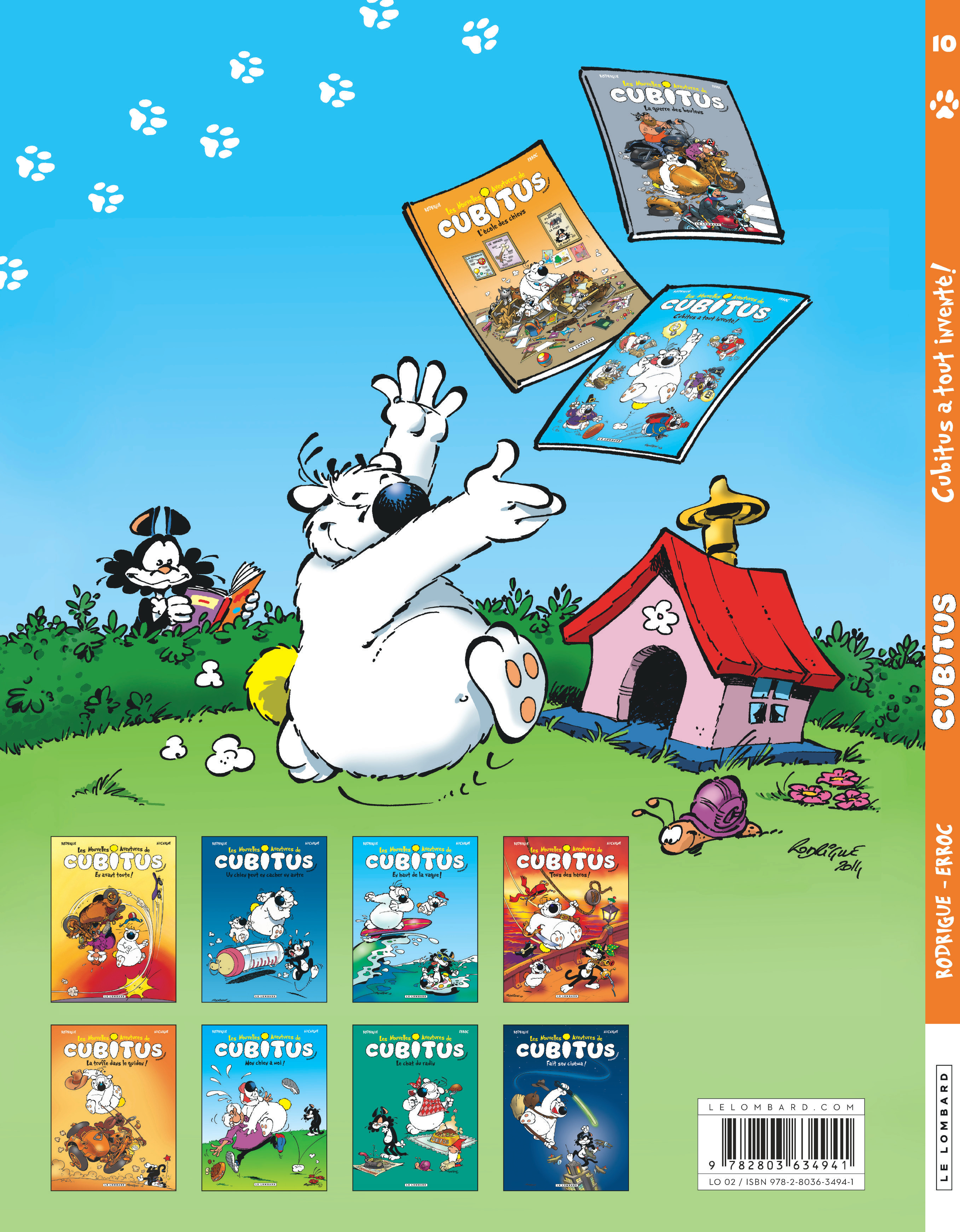 Les Nouvelles aventures de Cubitus – Tome 10 – Cubitus a tout inventé ...