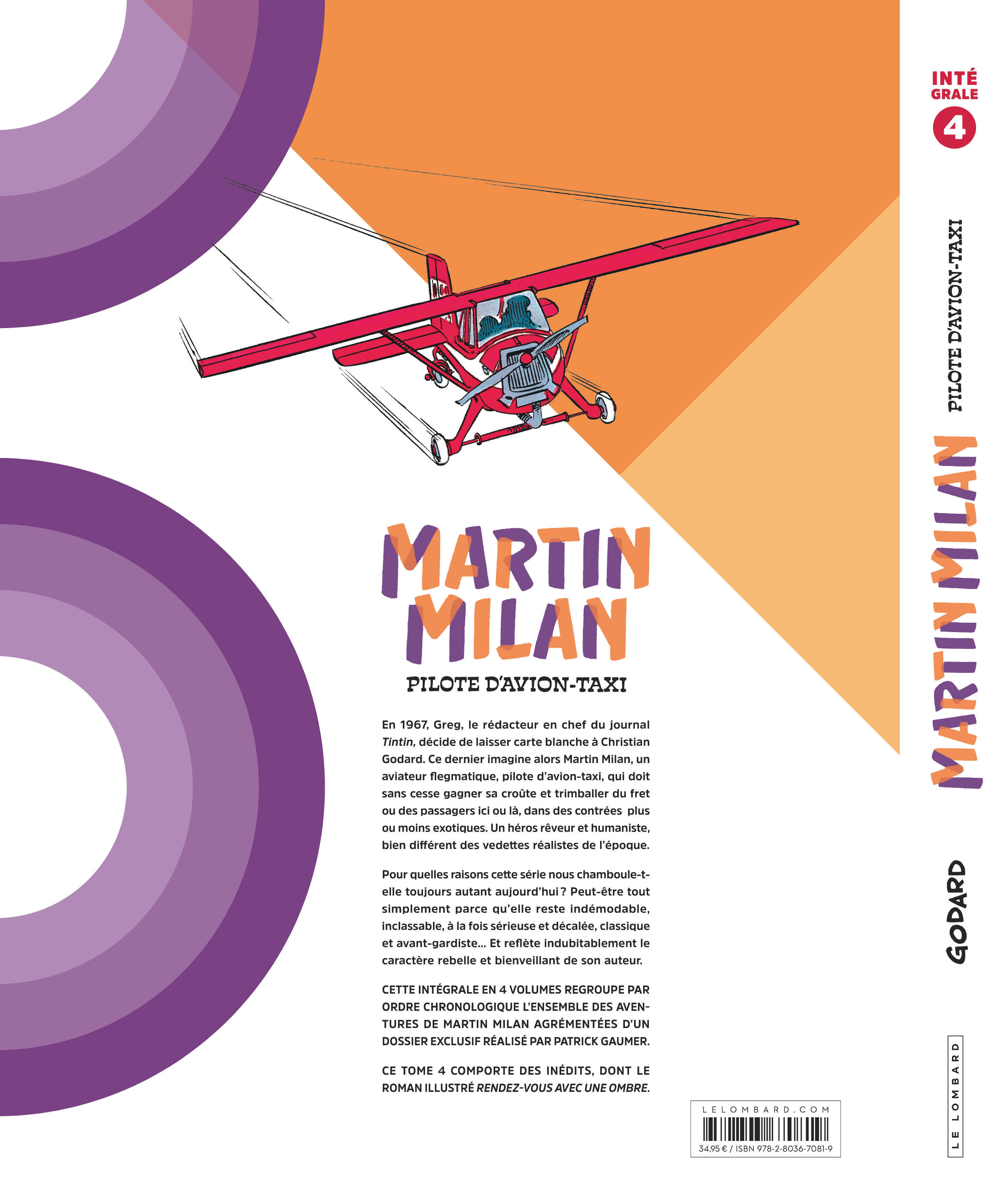 Intégrale Martin Milan – Tome 4: Livres BD par Godard, Gaumer chez Le ...