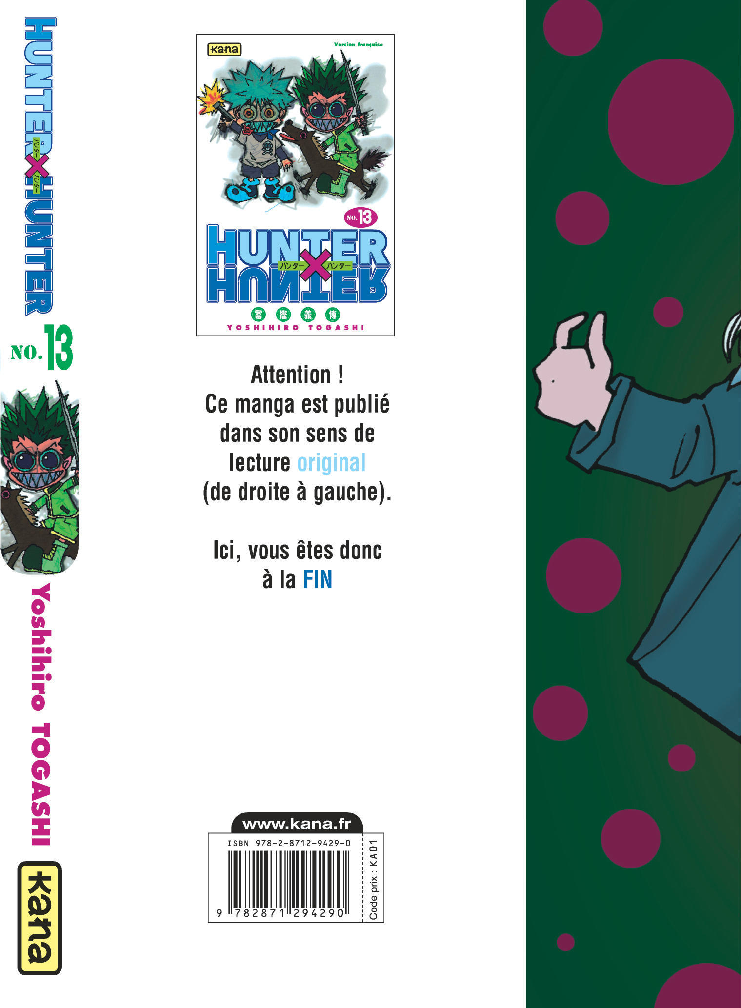 Hunter X Hunter – Tome 13: Livres Manga par Yoshihiro Togashi, Thibaud ...