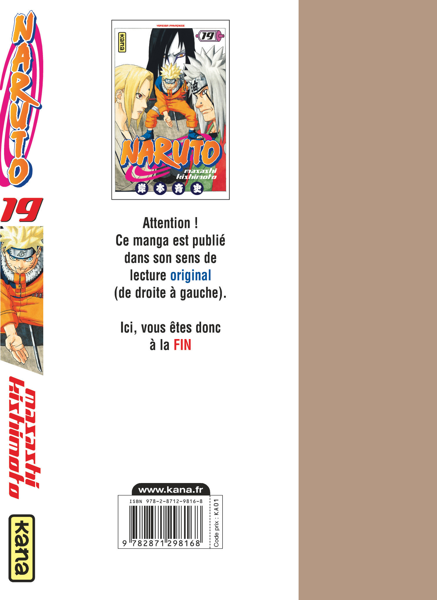 Naruto – Tome 19: Livres Manga par Sébastien Bigini, Masashi Kishimoto ...