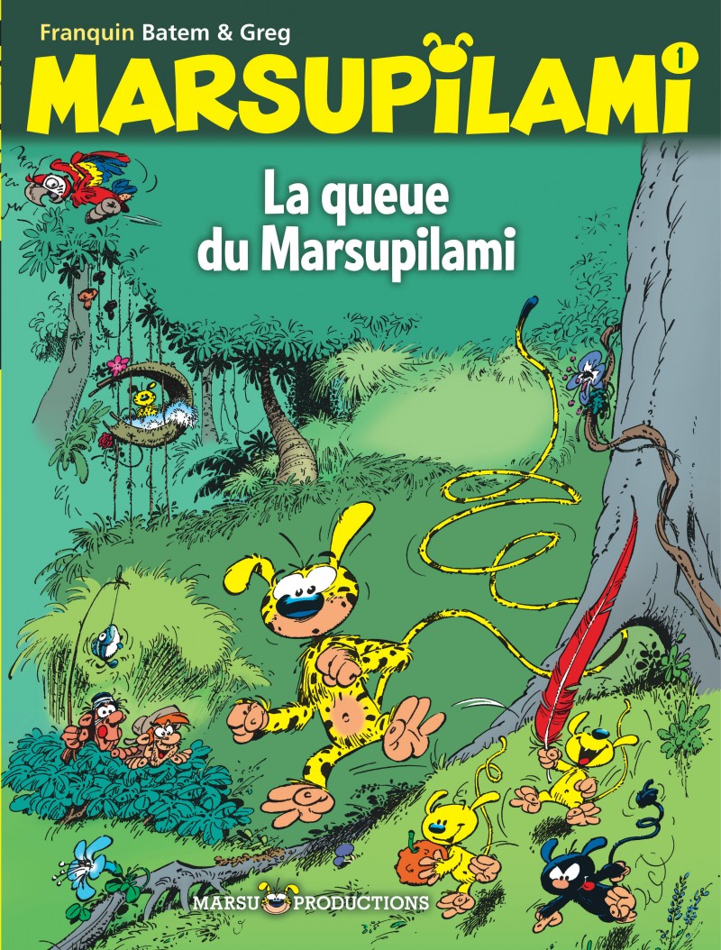La queue du Marsupilami, tome 1 de la série de bande dessinée ...