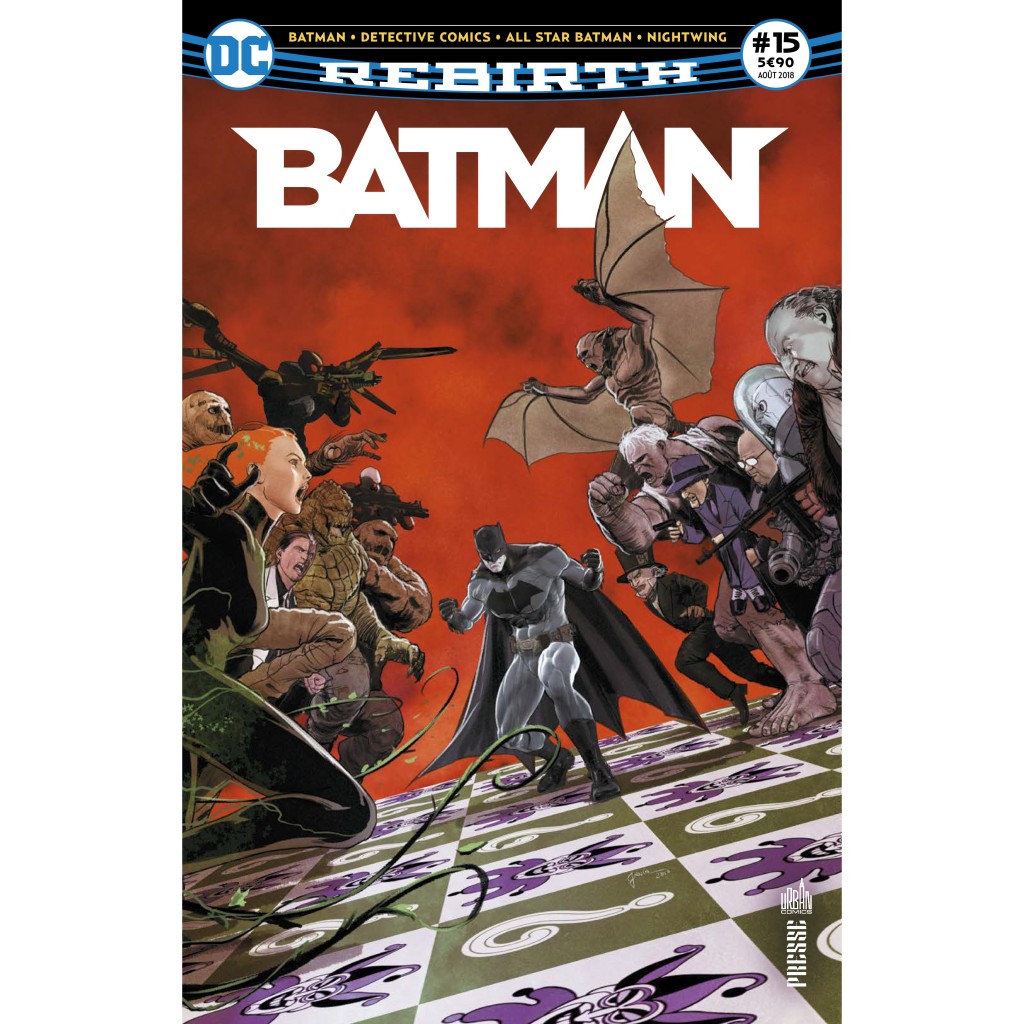 BATMAN REBIRTH PRESSE – Tome 15 – BATMAN REBIRTH #15: Livres Comics ...