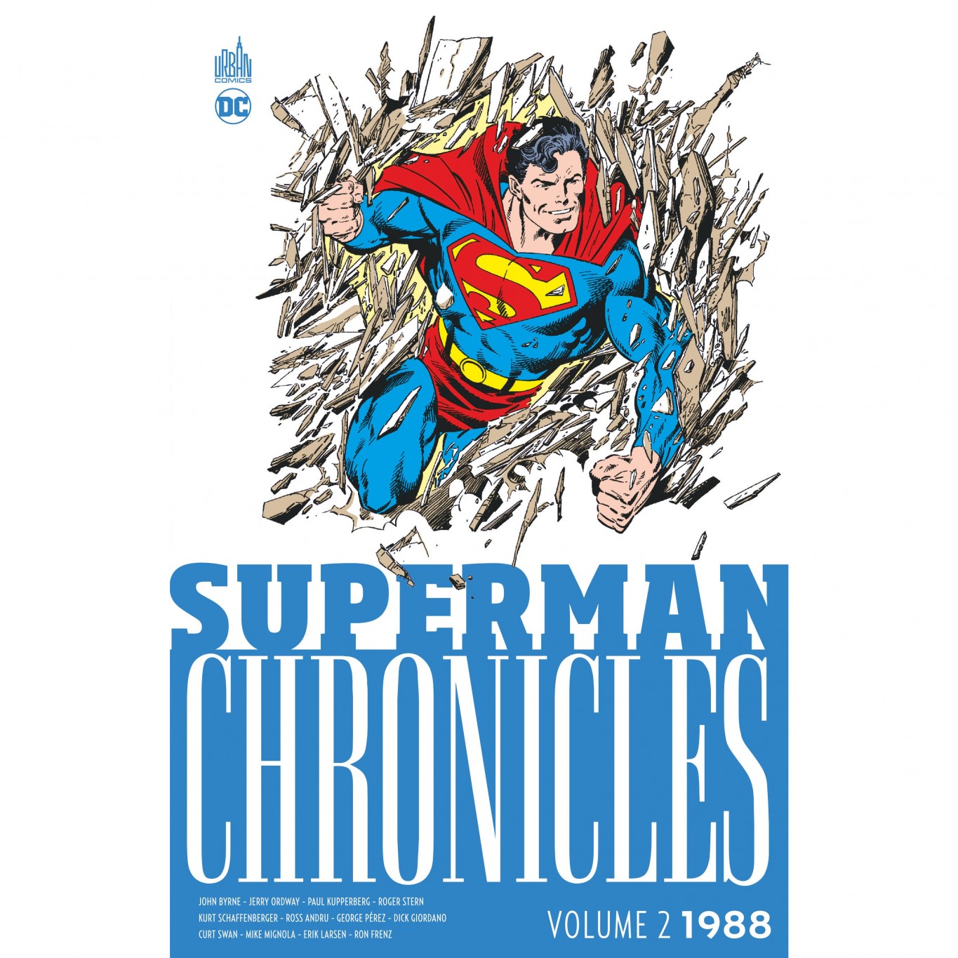 Superman Chronicles 1988 volume 2: Livres Comics par John Byrne, Jean ...