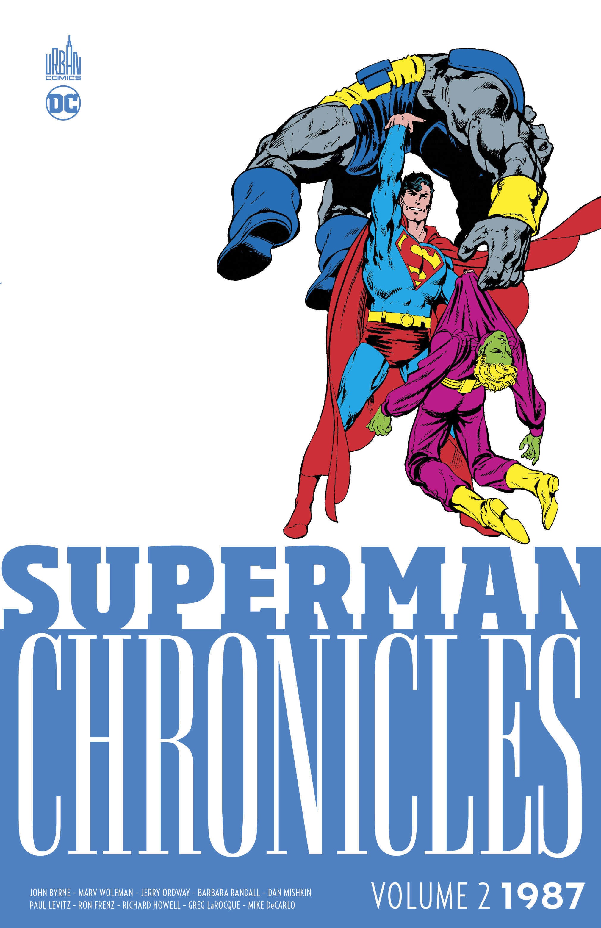 Superman Chronicles 1987 volume 2: Livres Comics par Jean-Marc Lainé ...