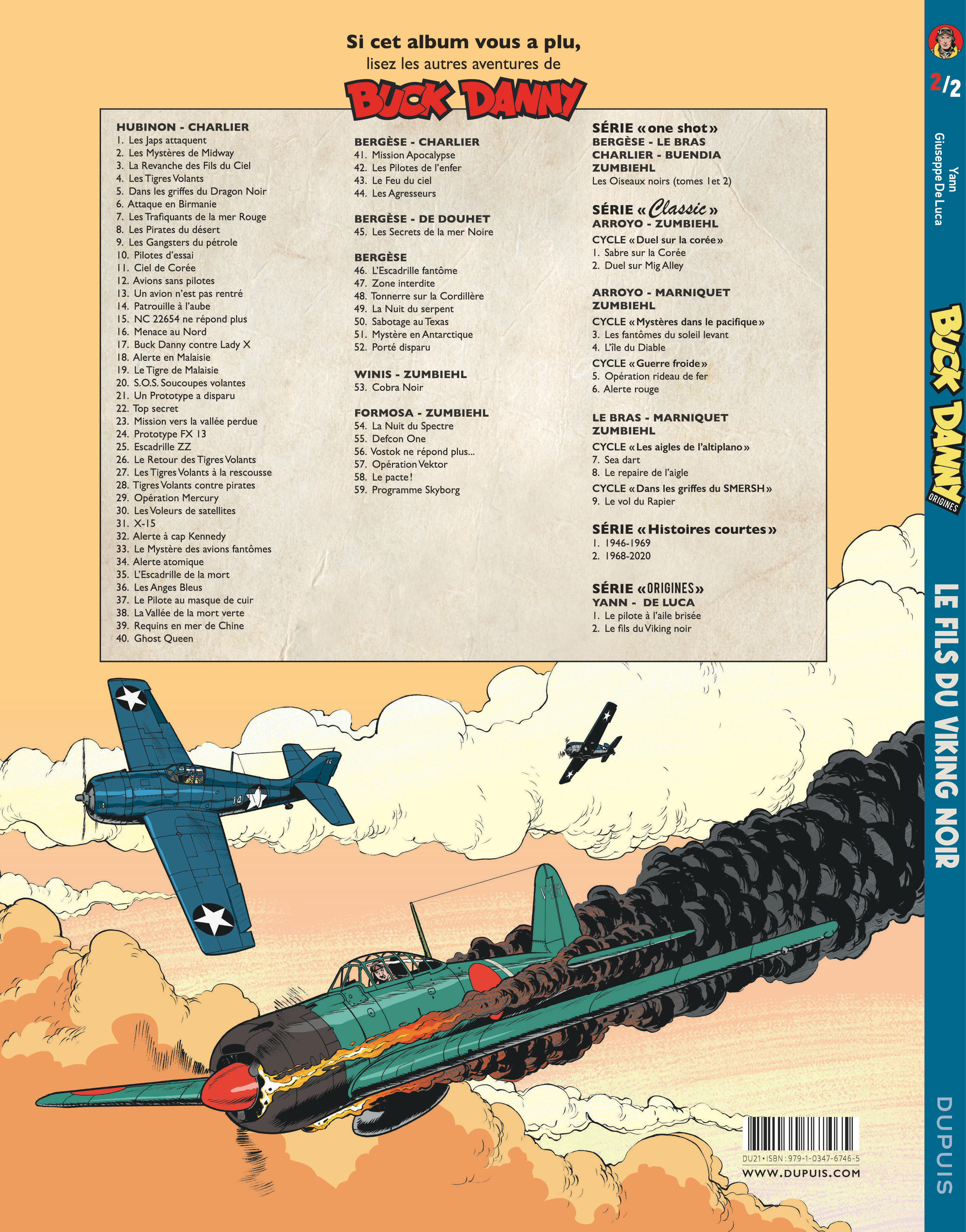 Buck Danny - Origines – Tome 2 – Buck Danny, le Fils du Viking noir 2/2 ...