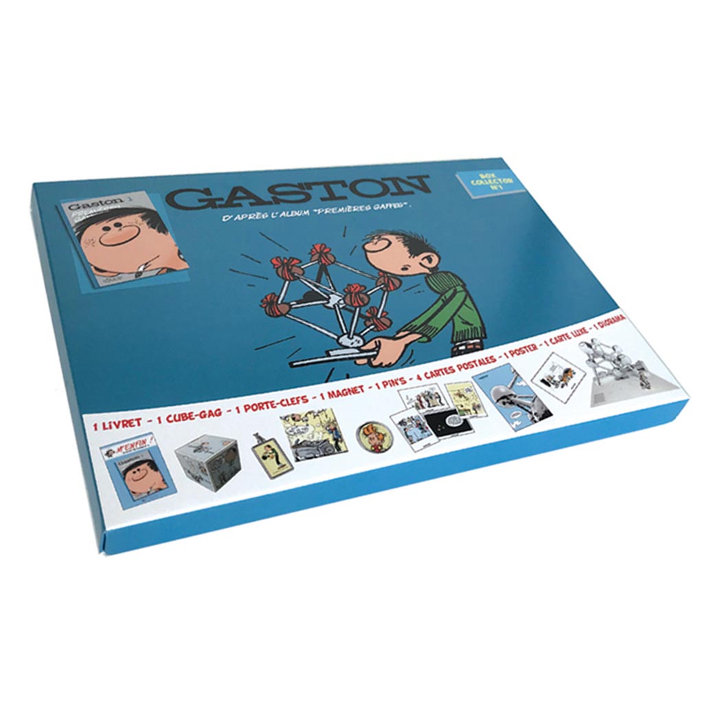 Gaston box N°1 - Version luxe - Toubédé: Portfolios et coffrets BD par ...