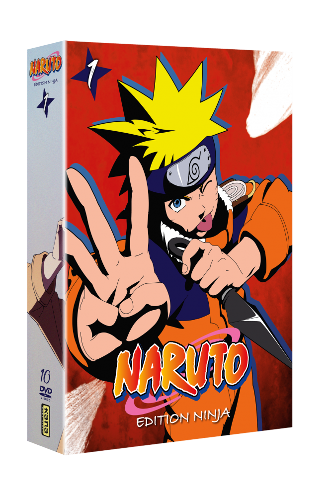 NARUTO SHIPPUDEN - EDITION NINJA - PARTIE 1: DVD Geek chez Kana Home ...