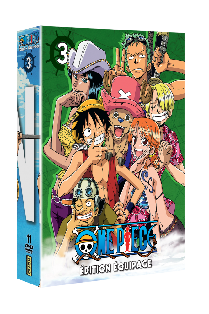 One Piece - EDITION EQUIPAGE - PARTIE 4: Coffret DVD / BluRay Manga ...