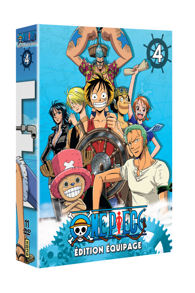 One Piece - EDITION EQUIPAGE - PARTIE 10: Coffret DVD / BluRay Manga ...