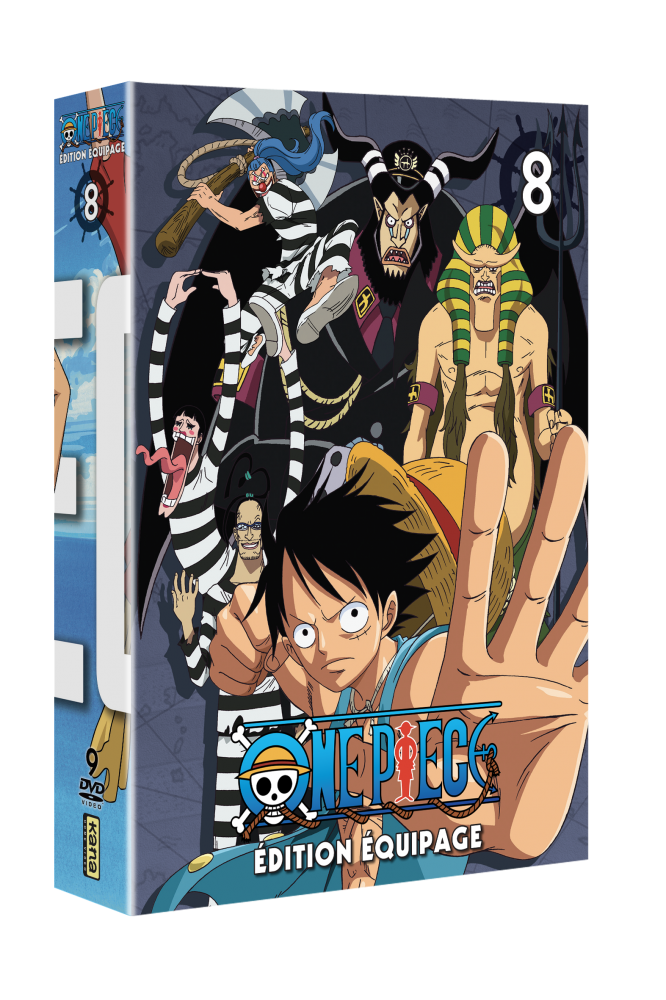 One Piece - EDITION EQUIPAGE - PARTIE 8: Coffret DVD / BluRay Manga ...