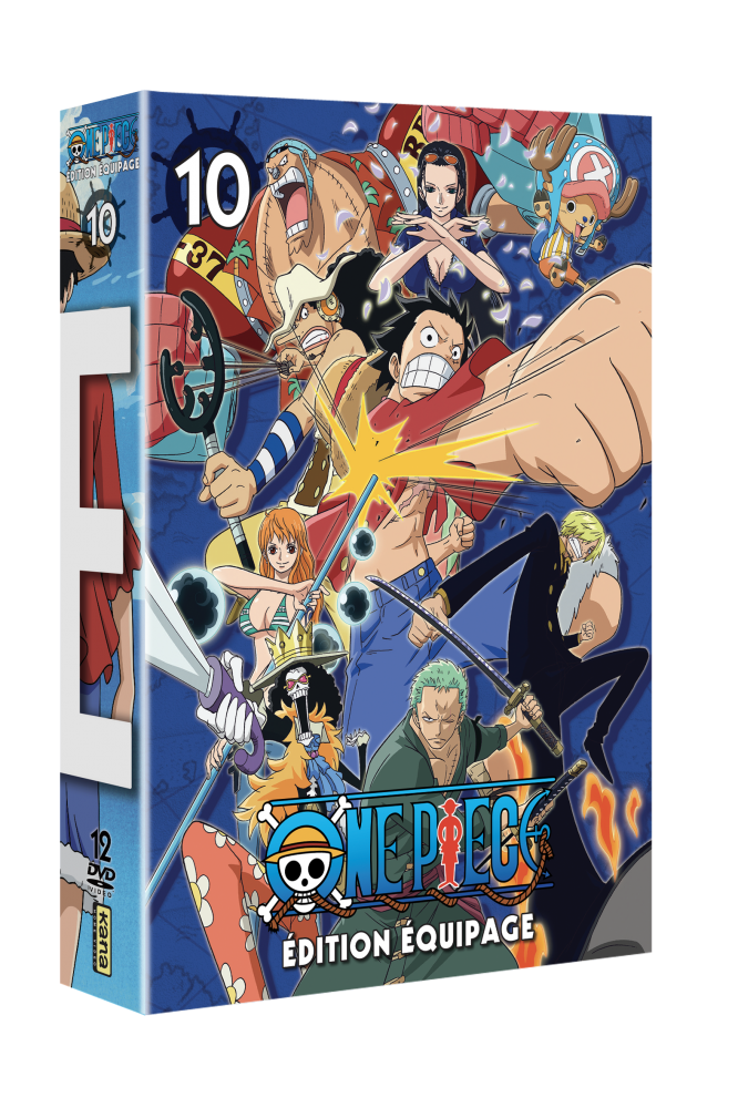 One Piece - EDITION EQUIPAGE - PARTIE 10: Coffret DVD / BluRay Manga ...