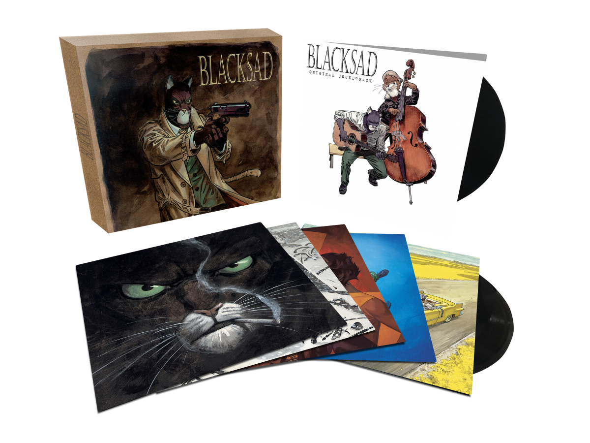 Blacksad La Serie Audio Coffret 6 Vinyles Vinyls
